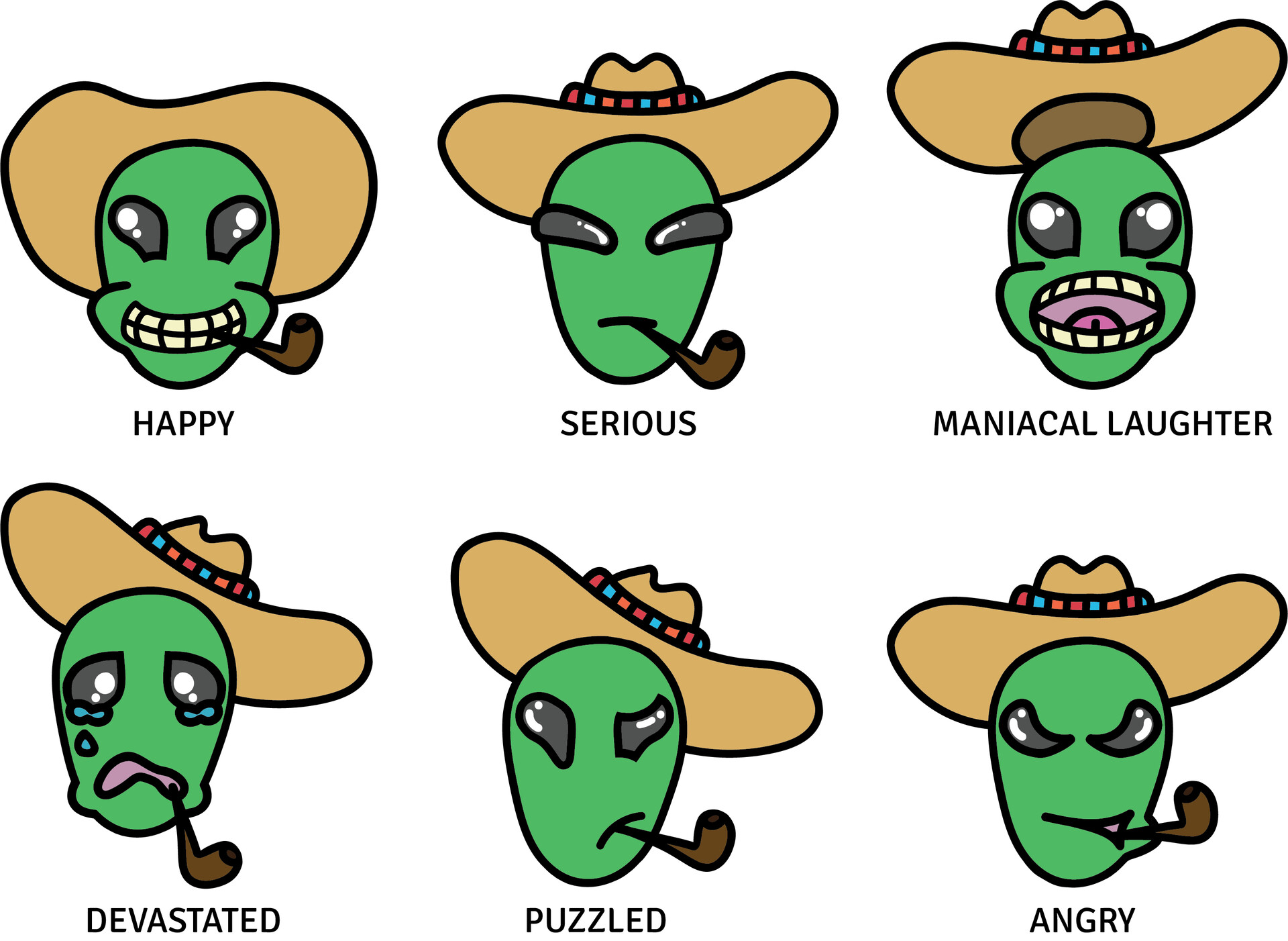 ArtStation - Expression & Pose Sheets