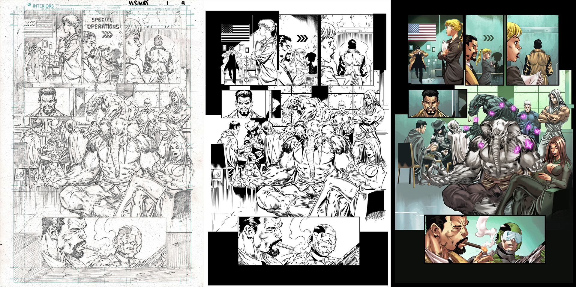 ArtStation - COMIC BOOK SEQUENTIALS