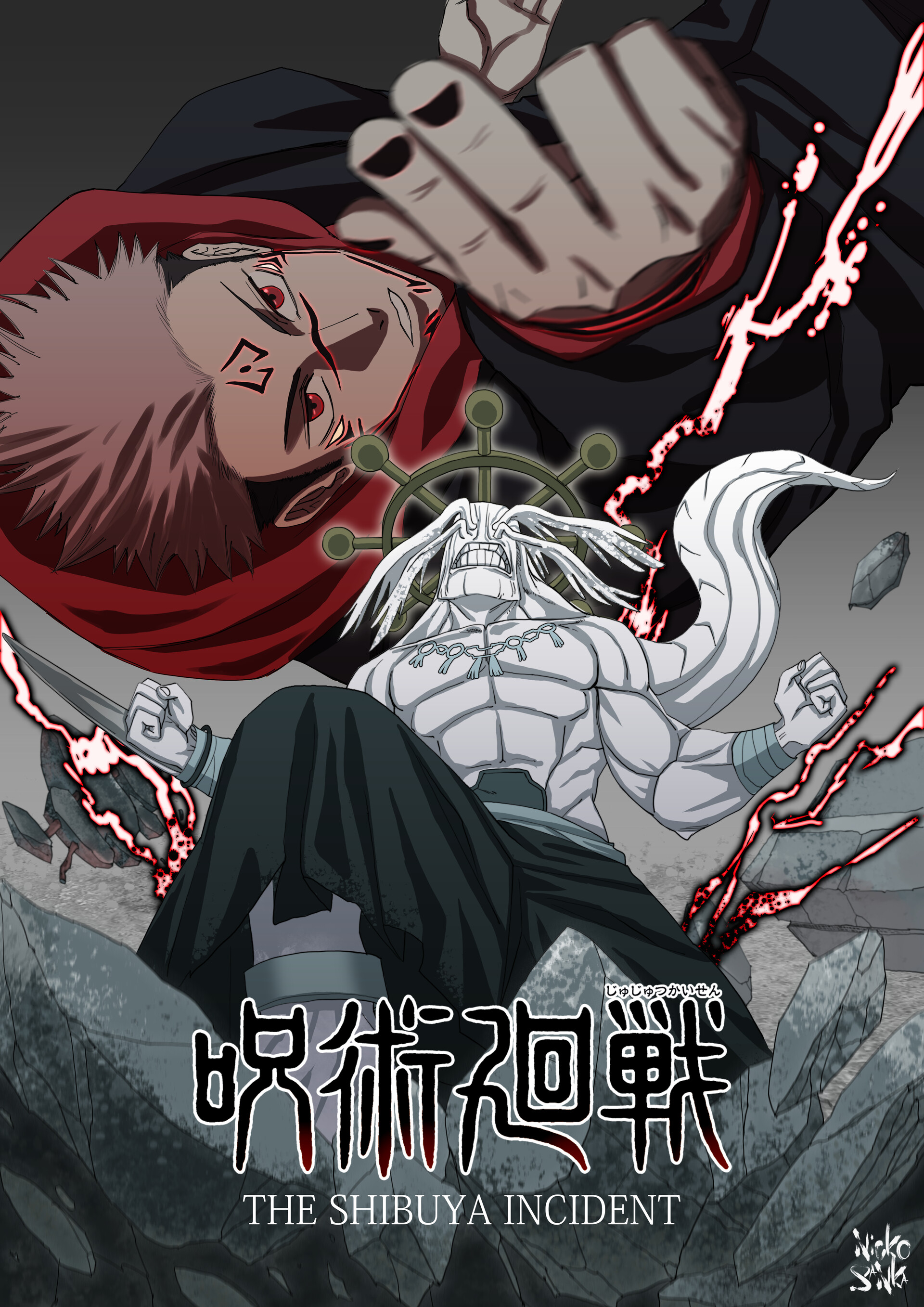 ArtStation - SUKUNA vs MAHORAGA