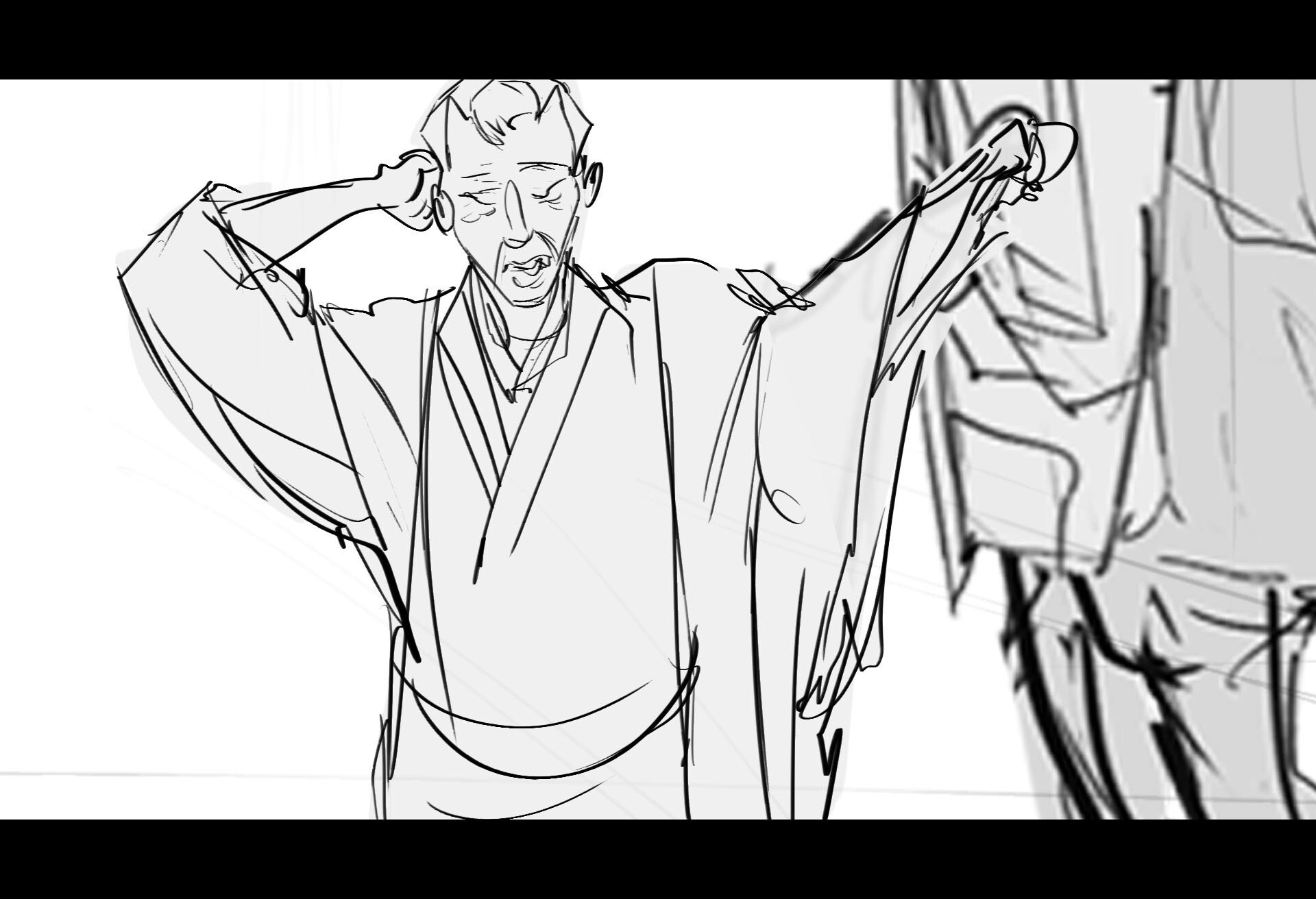 Charles Ratteray [ DRAW MY MOVIE .COM ] - BLUE EYE SAMURAI - GORO AND ...