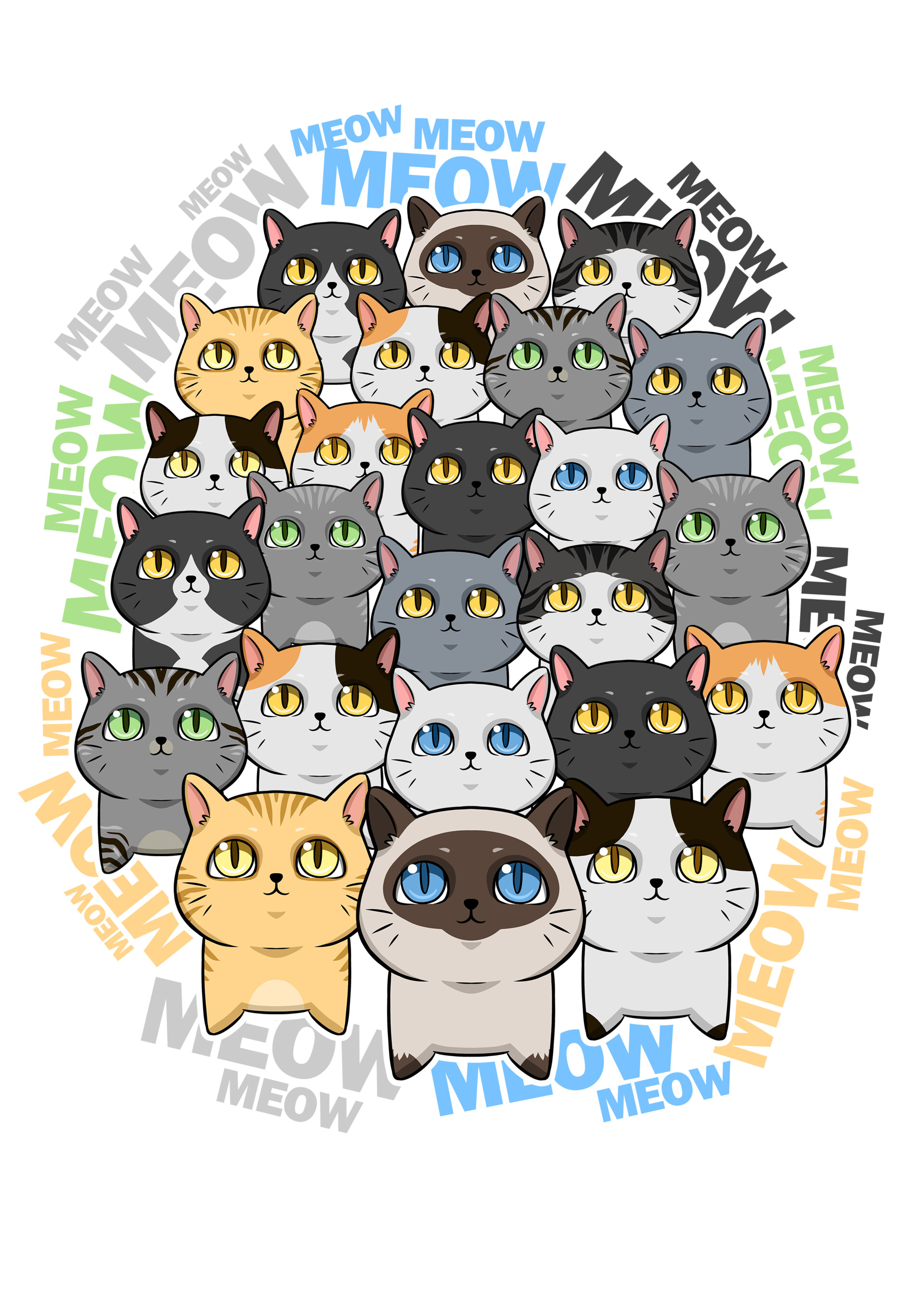 ArtStation - Meow Meow Kittens