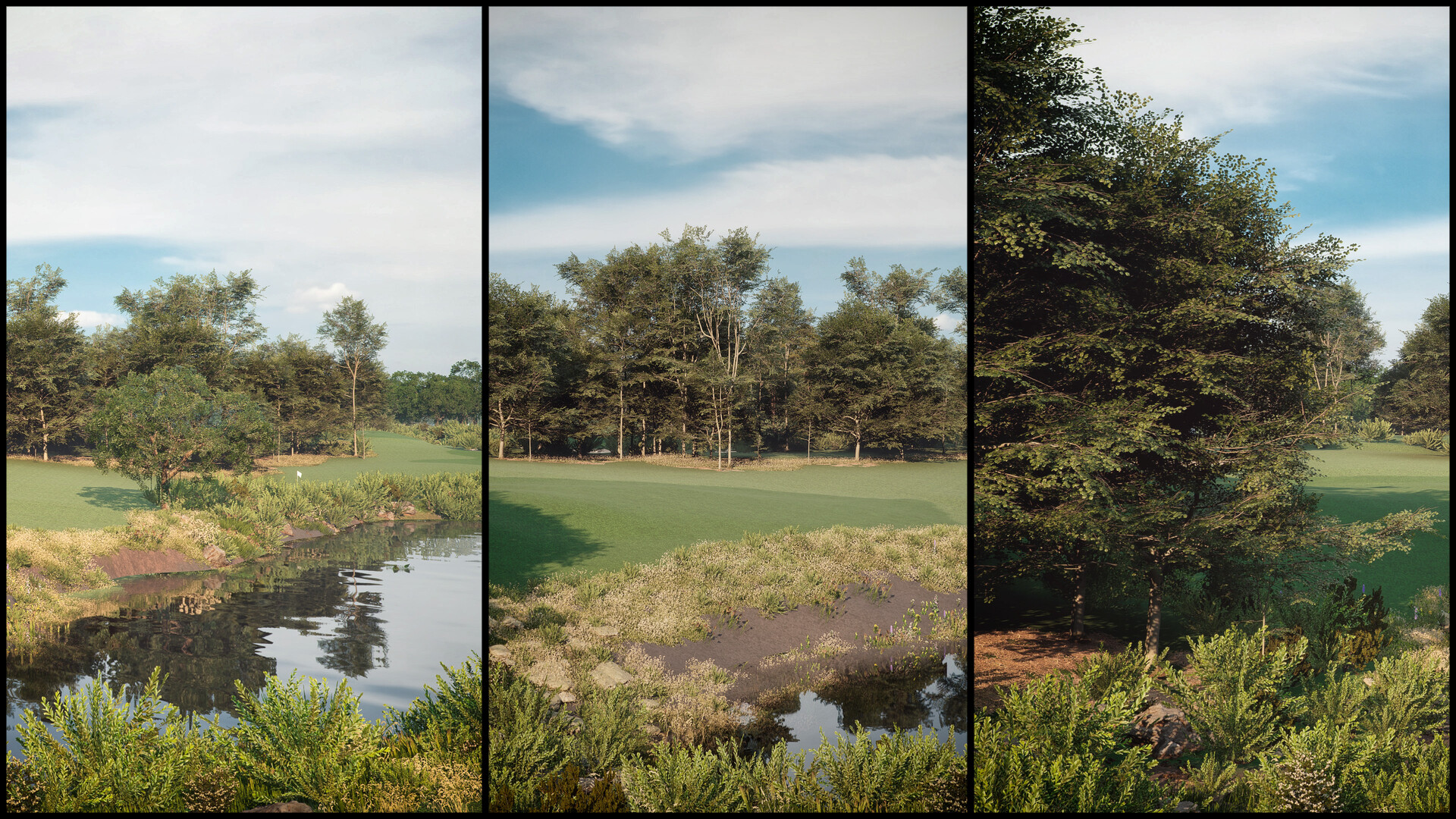 Innokentiy Platonov - Golf course in Unreal engine 5