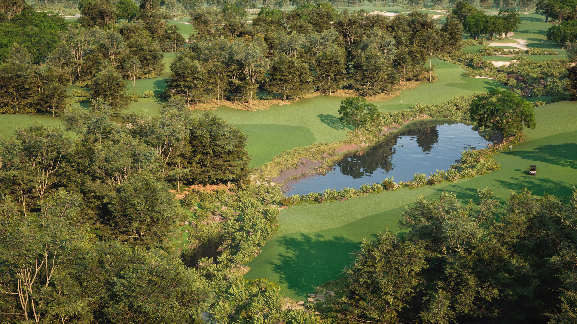 Innokentiy Platonov - Golf course in Unreal engine 5