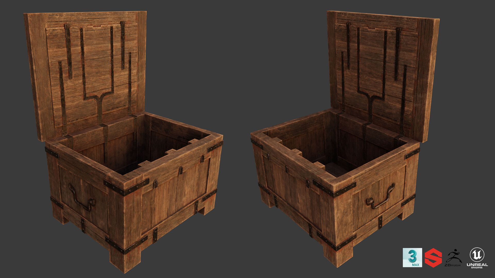 ArtStation - Wood Chest