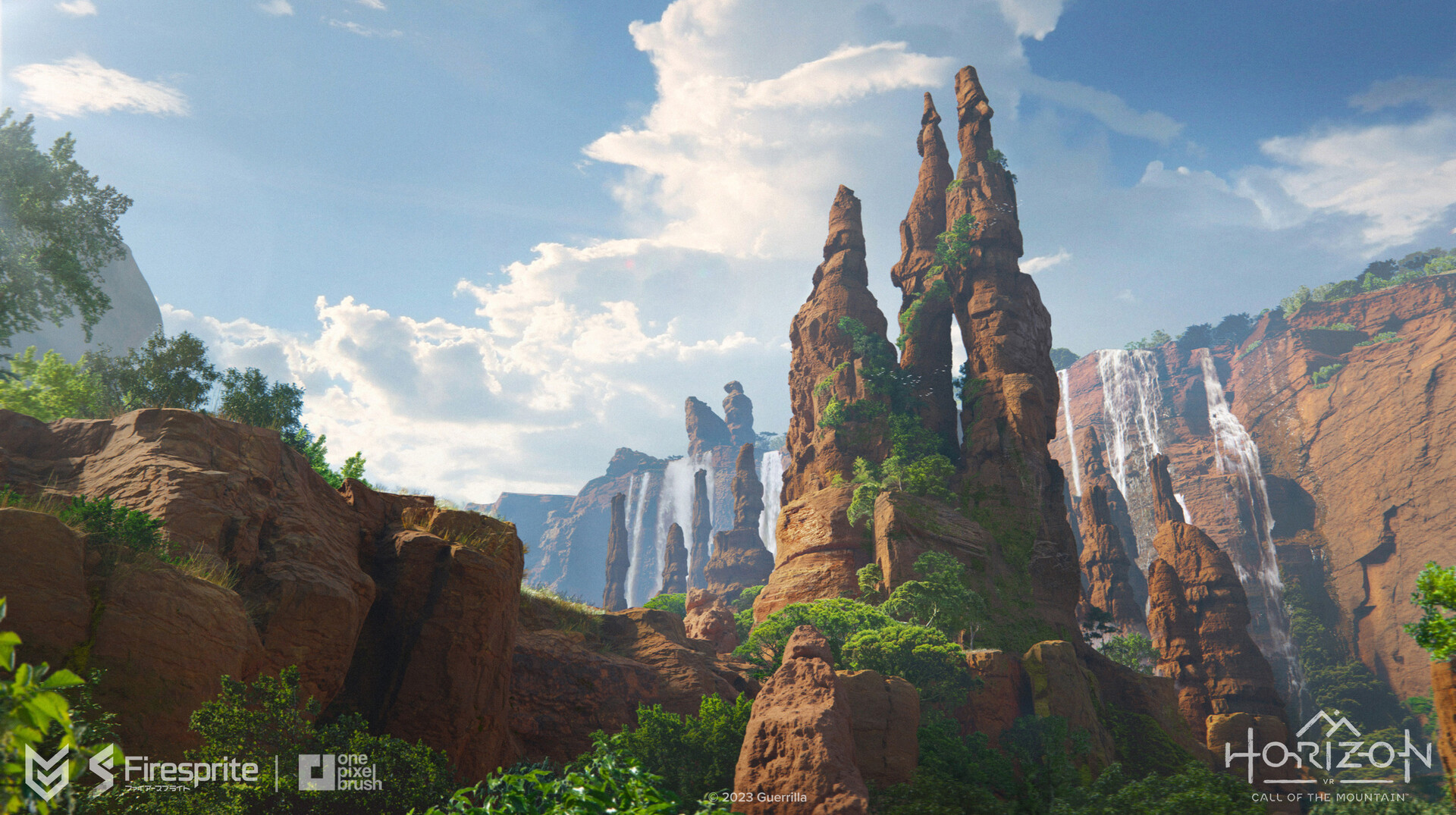 One Pixel Brush - Call Of The Mountain - Horizon VR Game