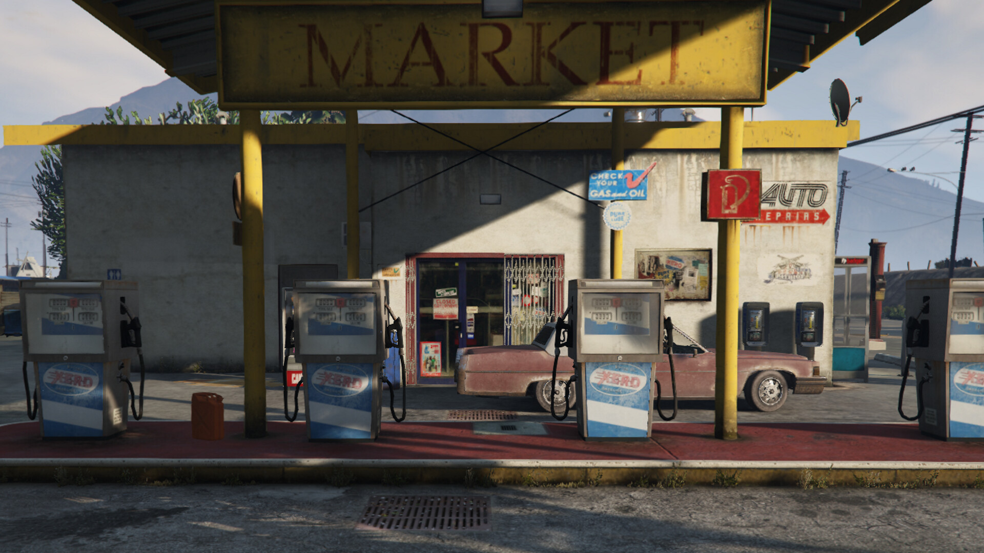 ArtStation - Gas Station