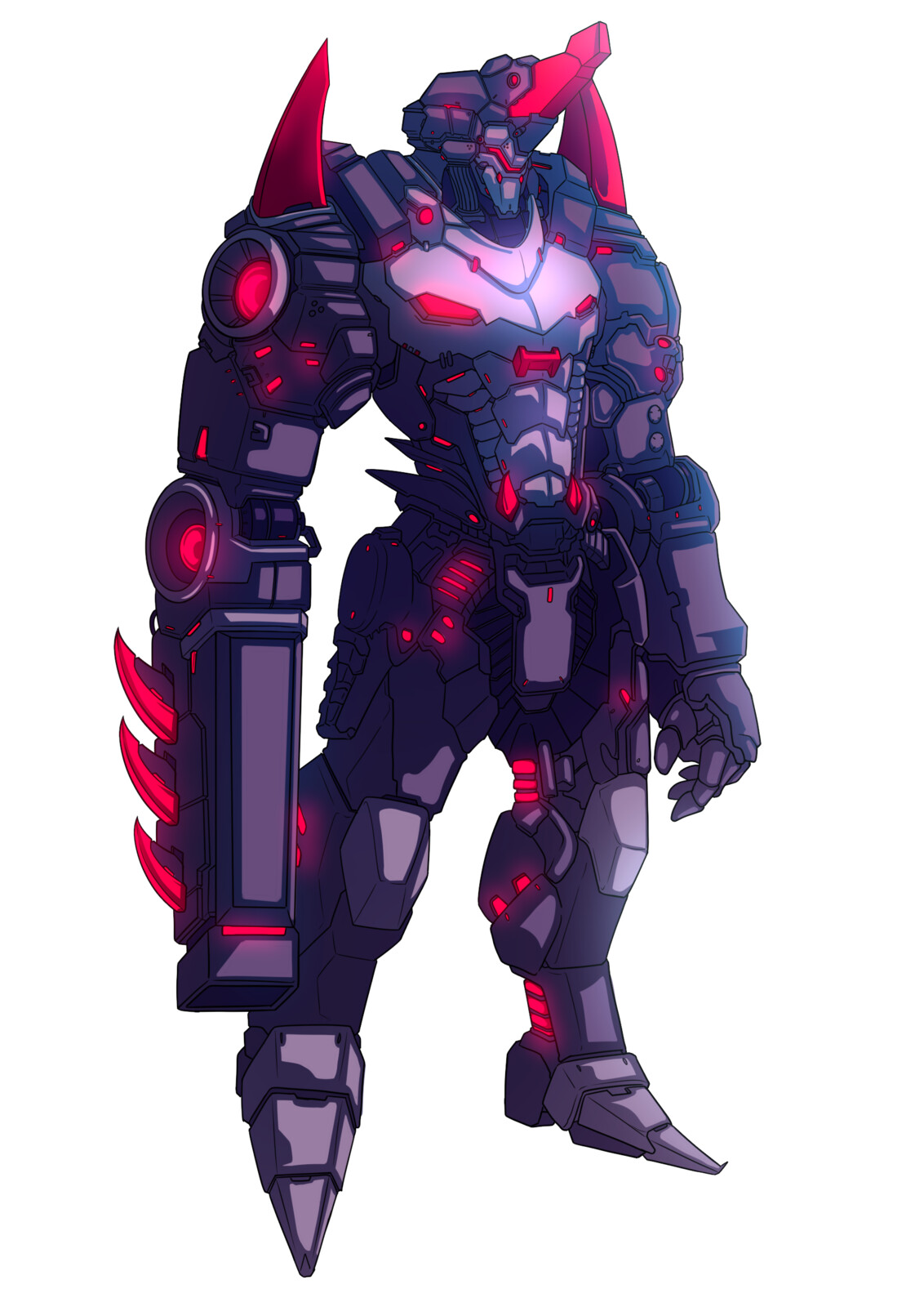 Terust Studio - MECH ARMY - RHINO ARMORED BLASTER