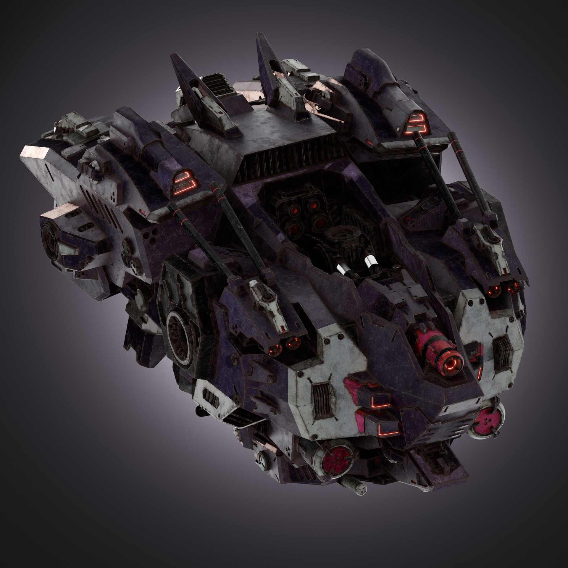 ArtStation - My original mech No. 3 Core