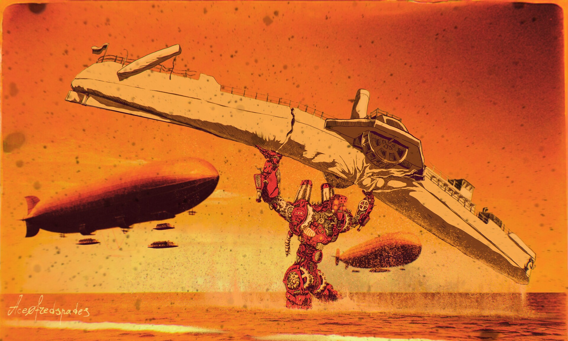 ArtStation - EVA 02 Steampunk