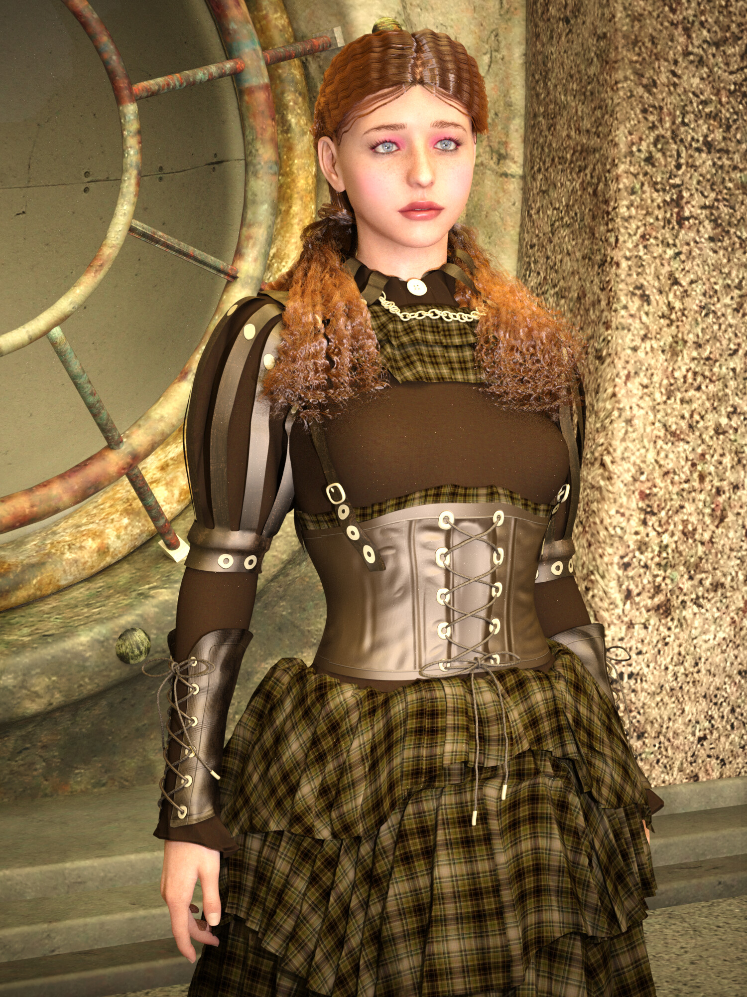 Sunreiz Renders - Dark Mist Outfit