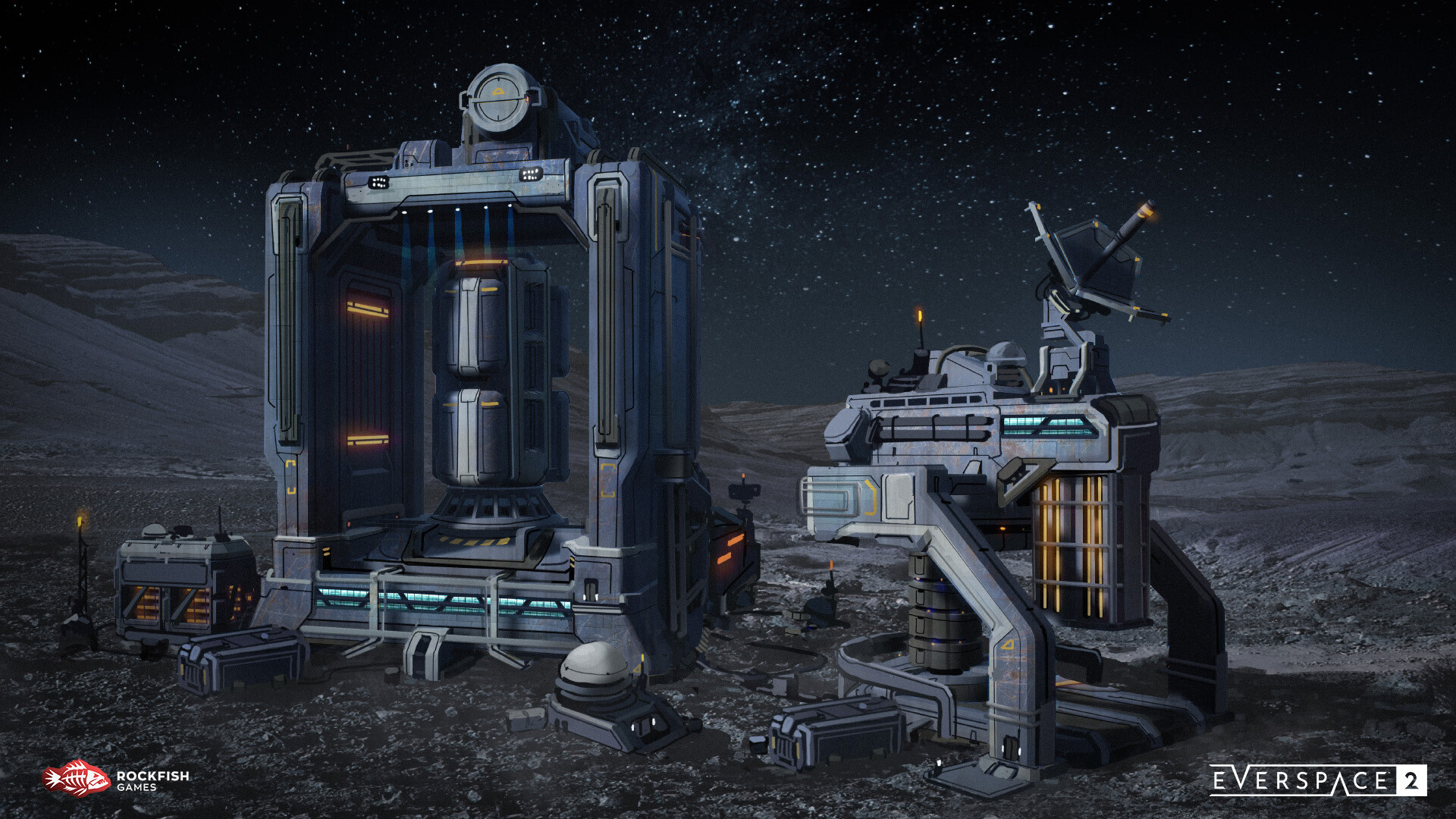 Tobias Frank - EVERSPACE 2 - Outlaw Architecture