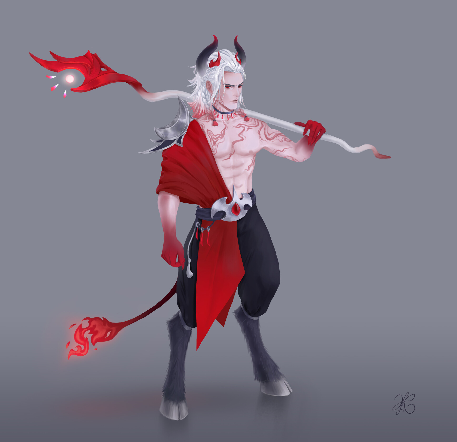 ArtStation - Satyr Warlock Concept Art