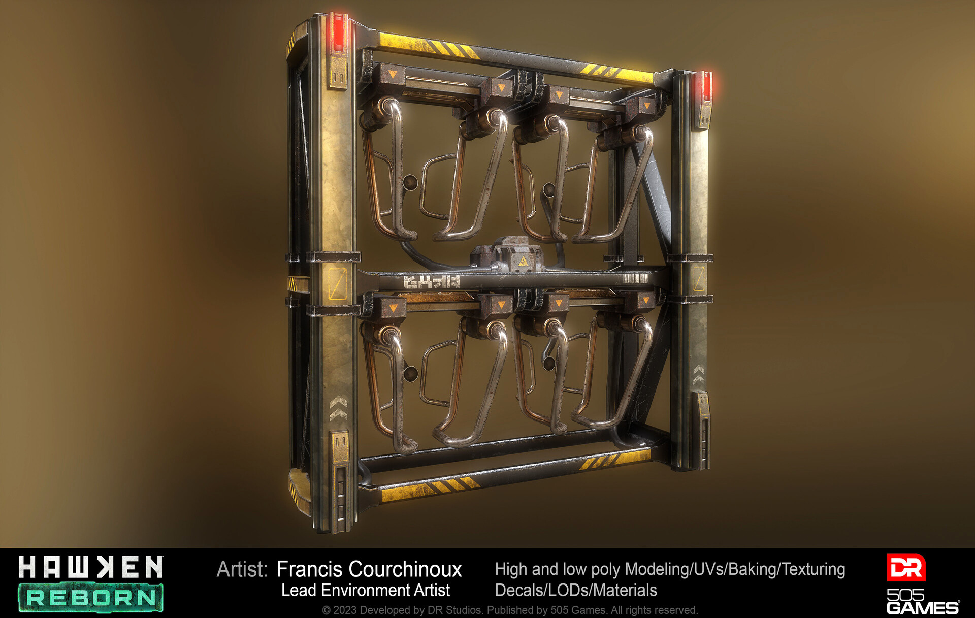 ArtStation - Hawken Reborn - Small power core rack