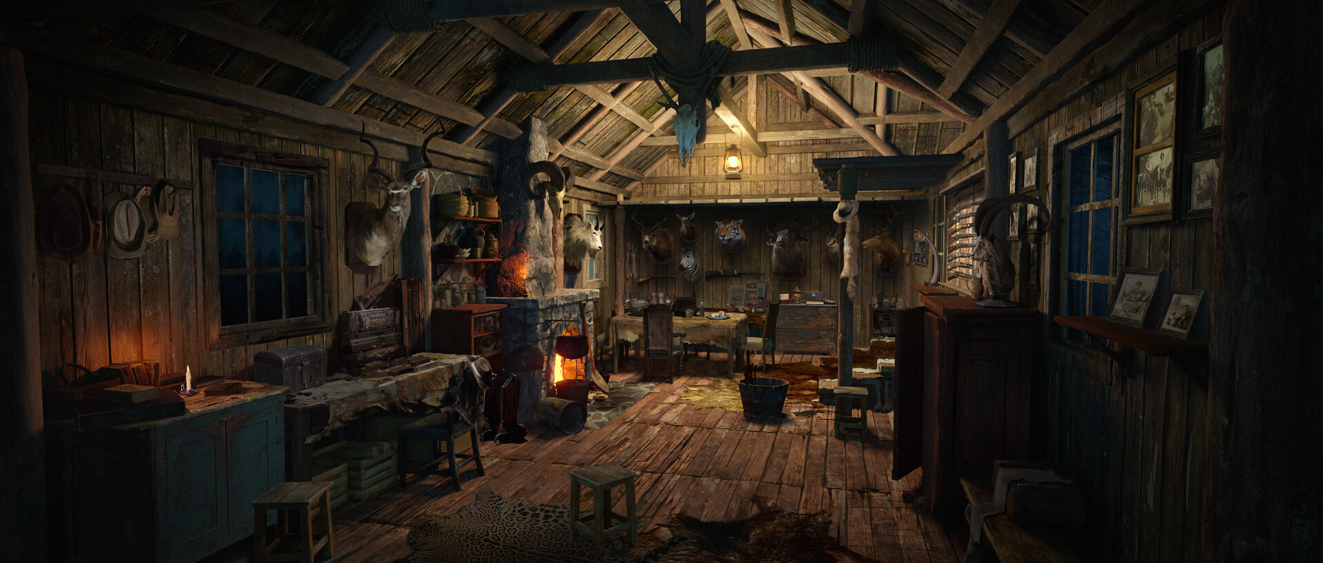 ArtStation - Hunter's House