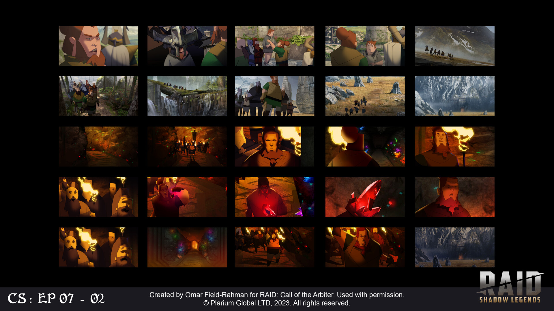 Omar Field-Rahman - Call of The Arbiter Color Scripts - EP07