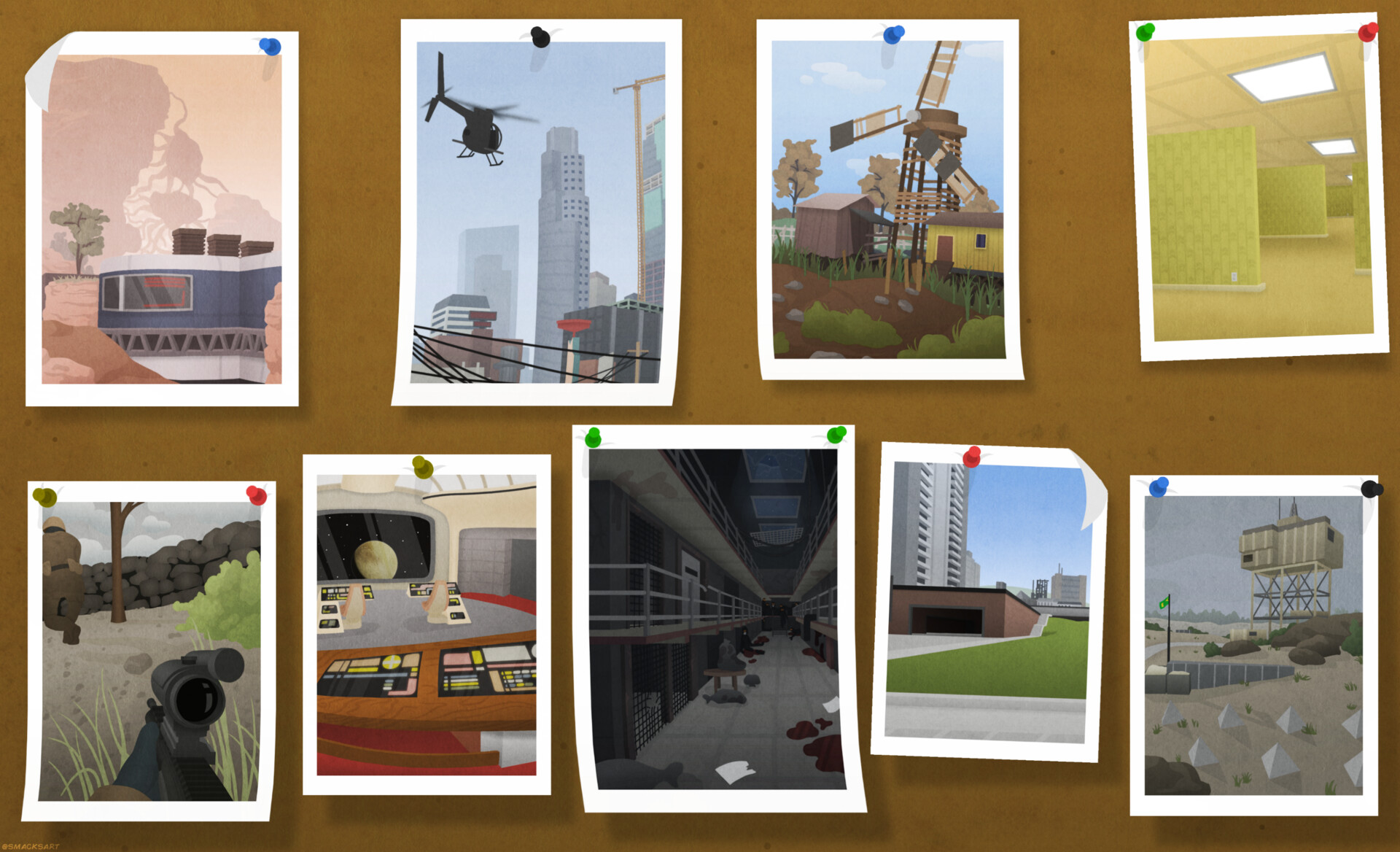 ArtStation - Billboard - Commission