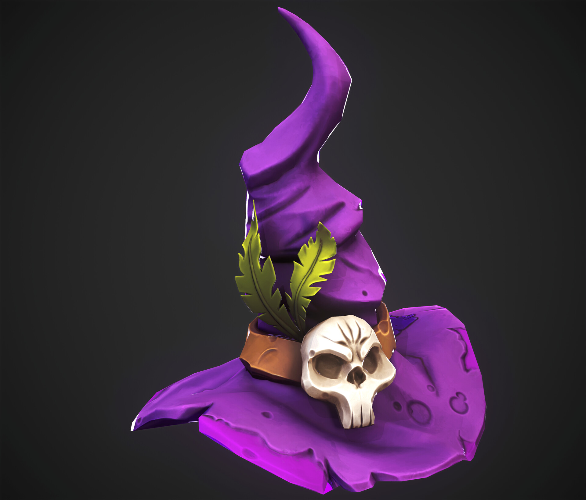 ArtStation - Stylized Wizard Hat