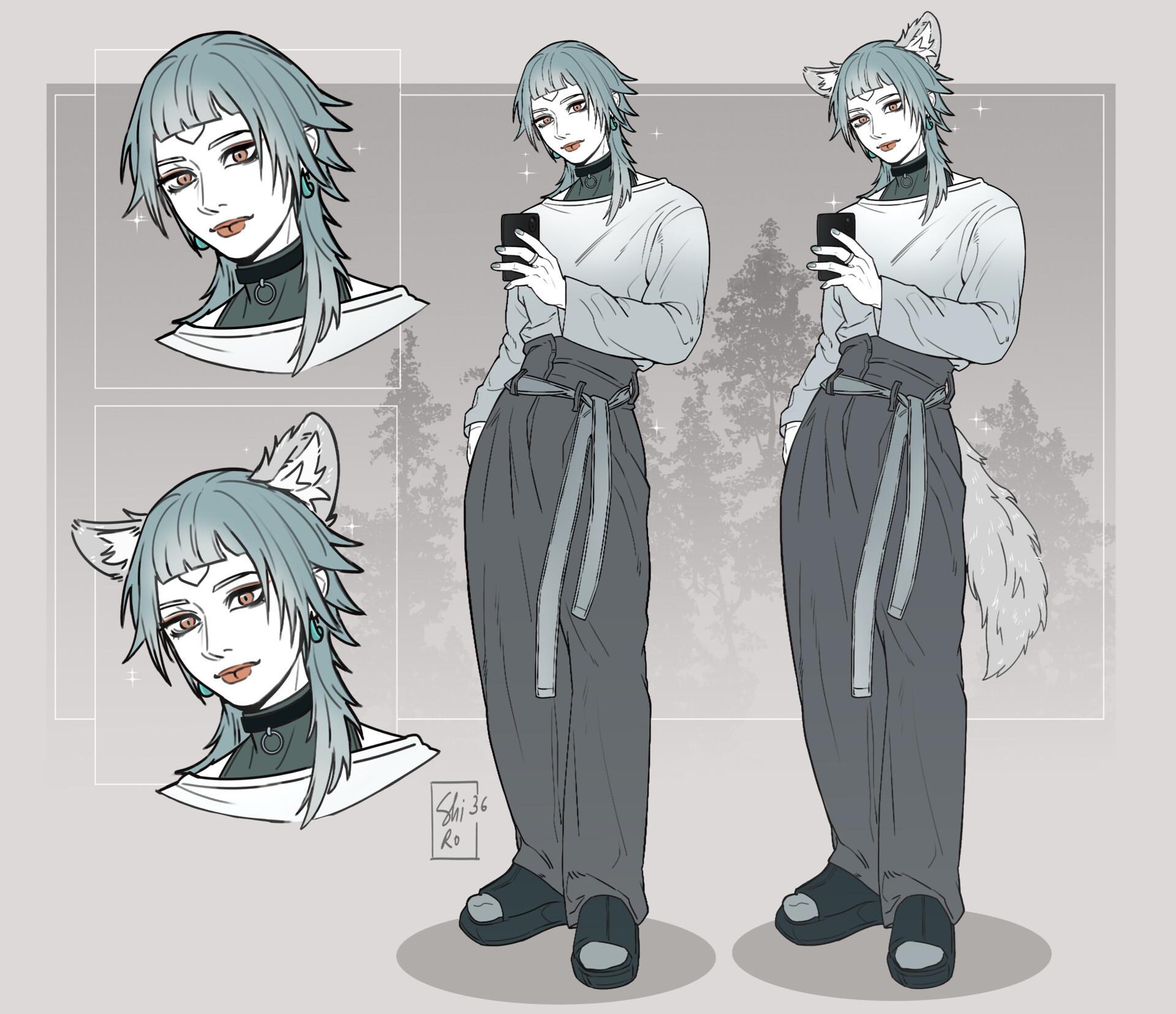 ArtStation - OC outfit exploration