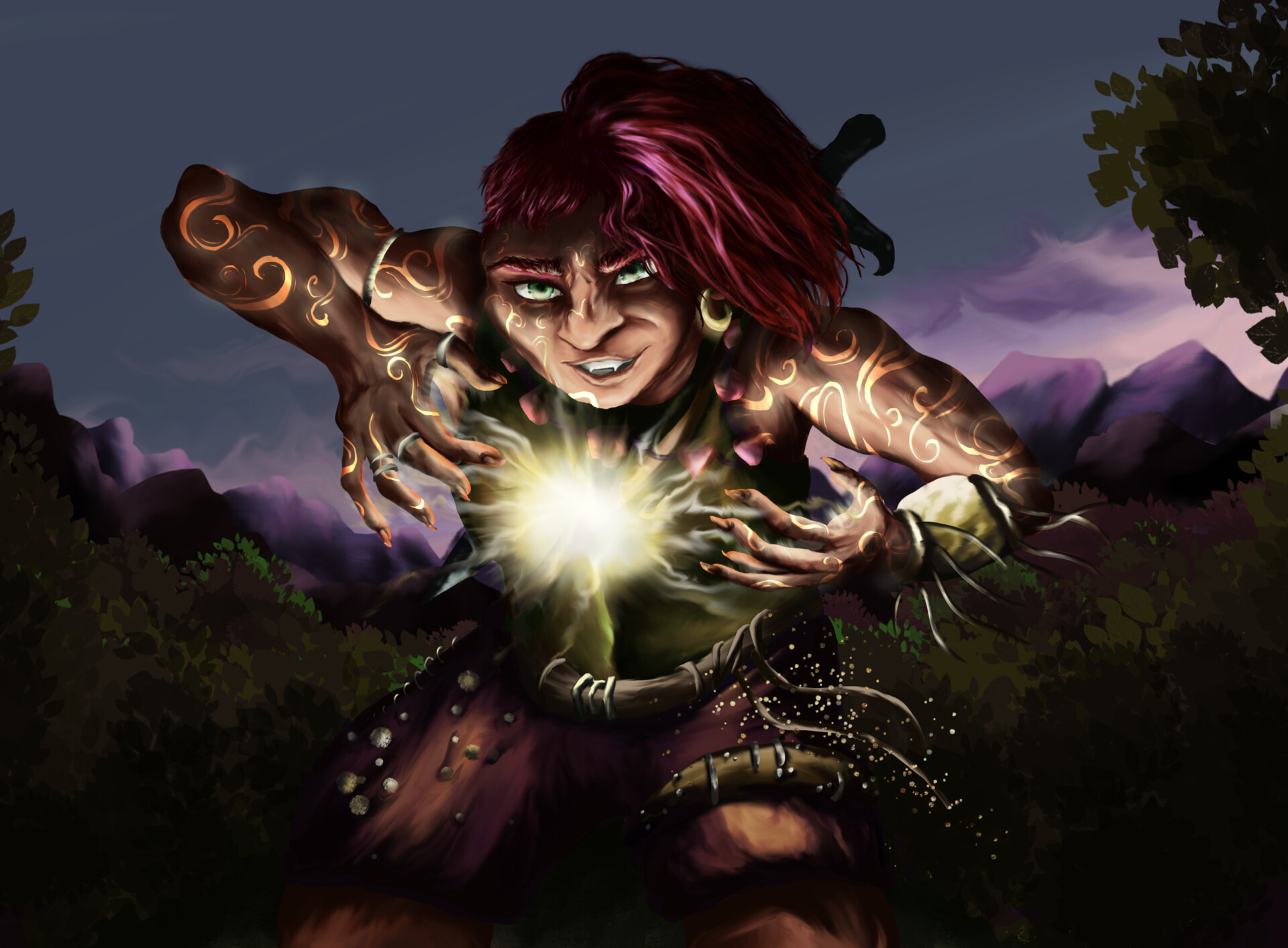 ArtStation - Dwarf Wizard