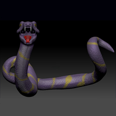 animativespace - snake sculpt