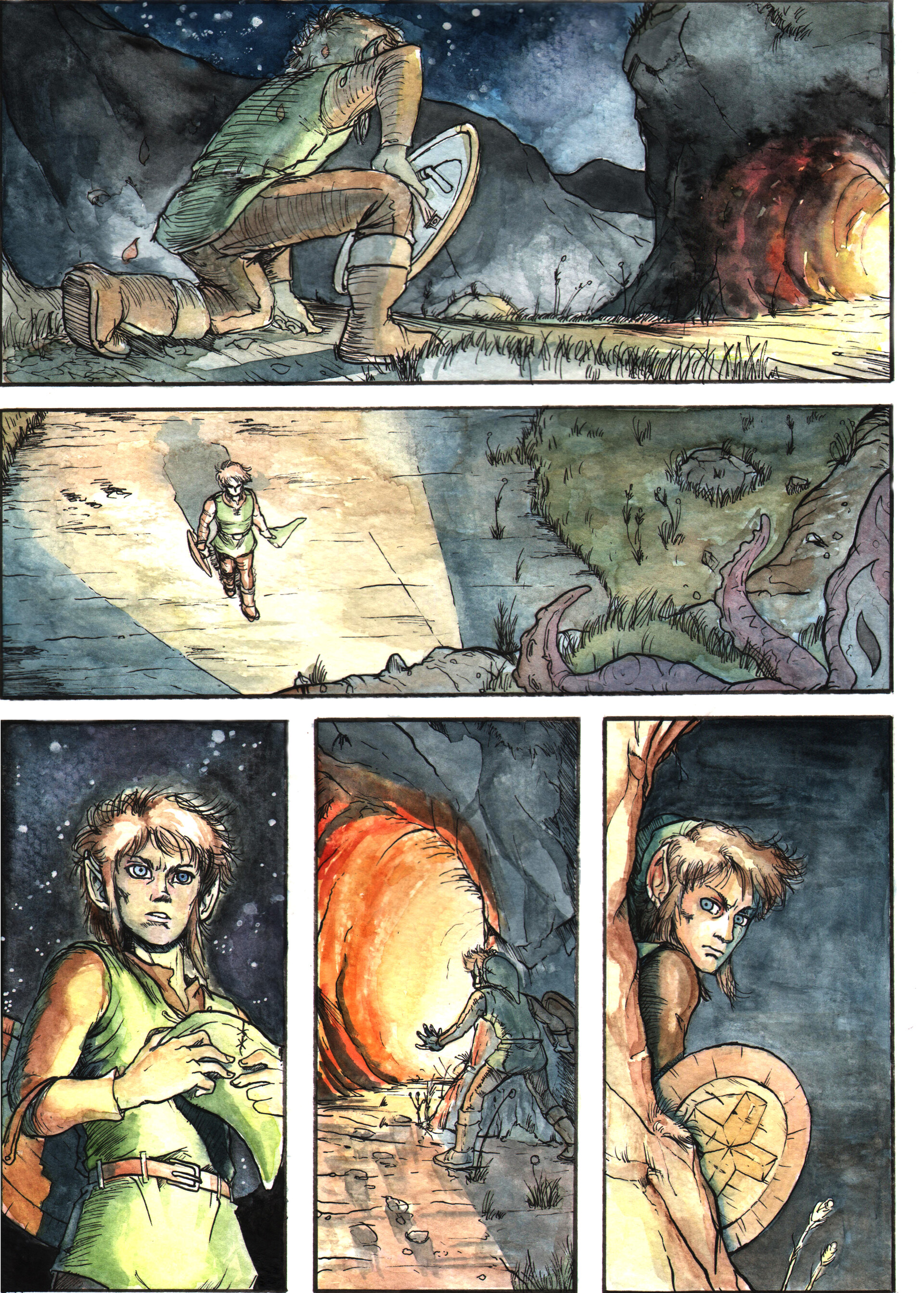 Adam Bryce Thomas - Hyrule Story Samples - Personal Project