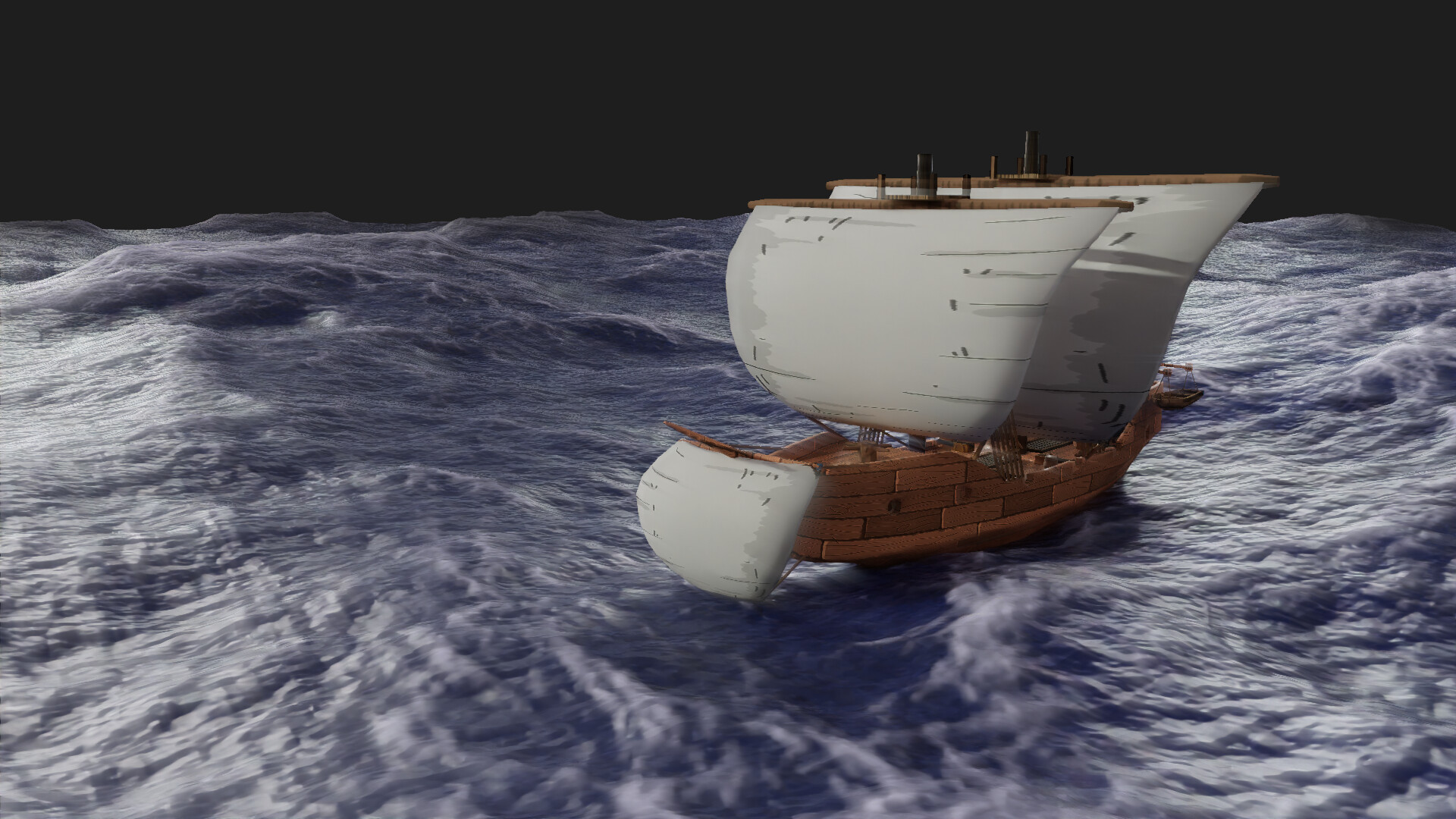 ArtStation - Merchant ship