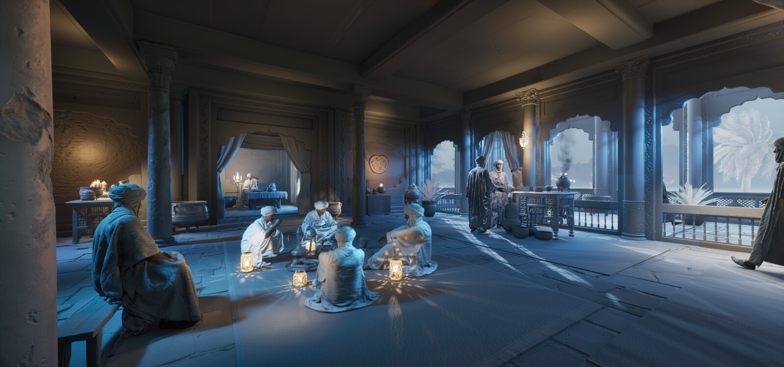 Pradnya Chaudhari - Arabic Interior Scene