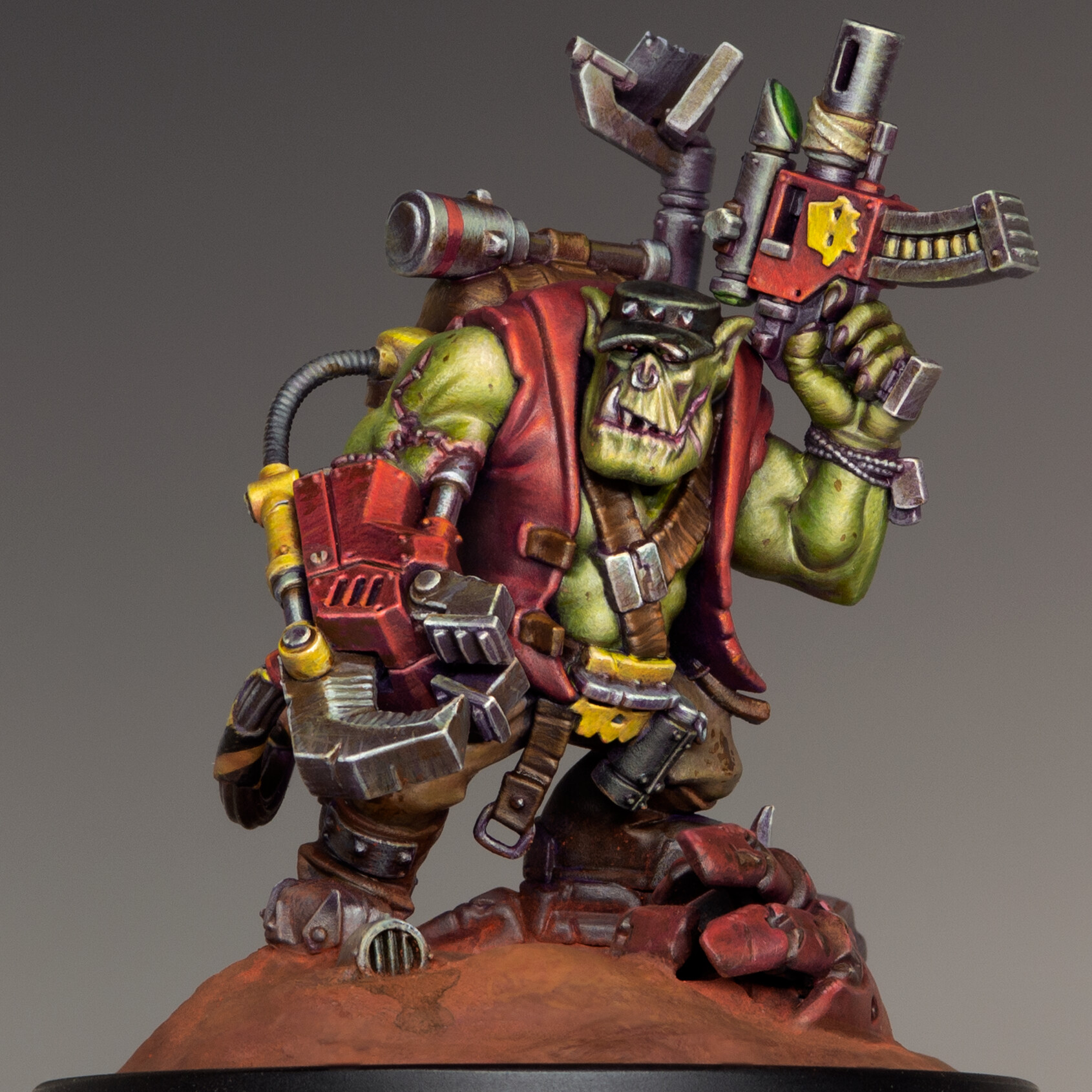 David Colwell - Evil Sunz Ork Commando Boss Nob