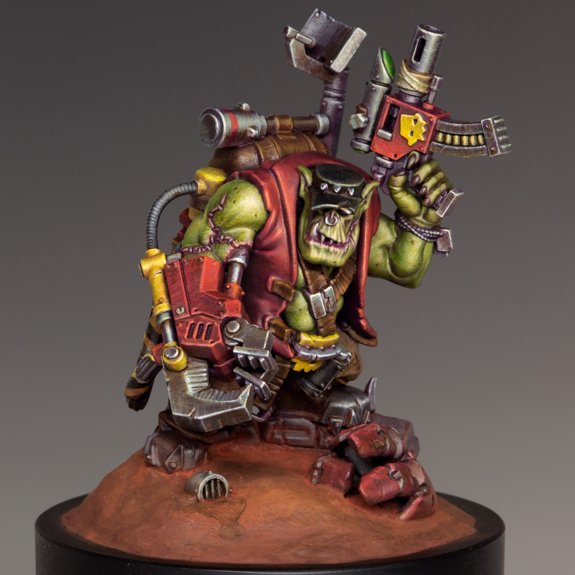 David Colwell - Evil Sunz Ork Commando Boss Nob