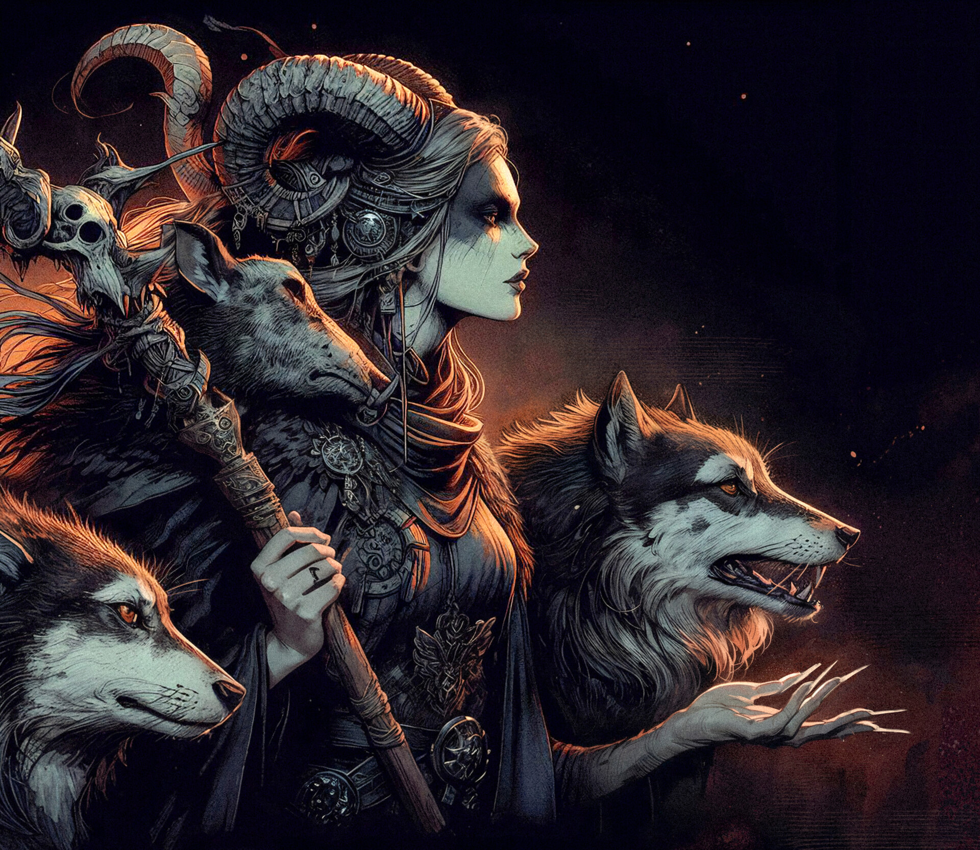 ArtStation - SNOW GUARDIANS