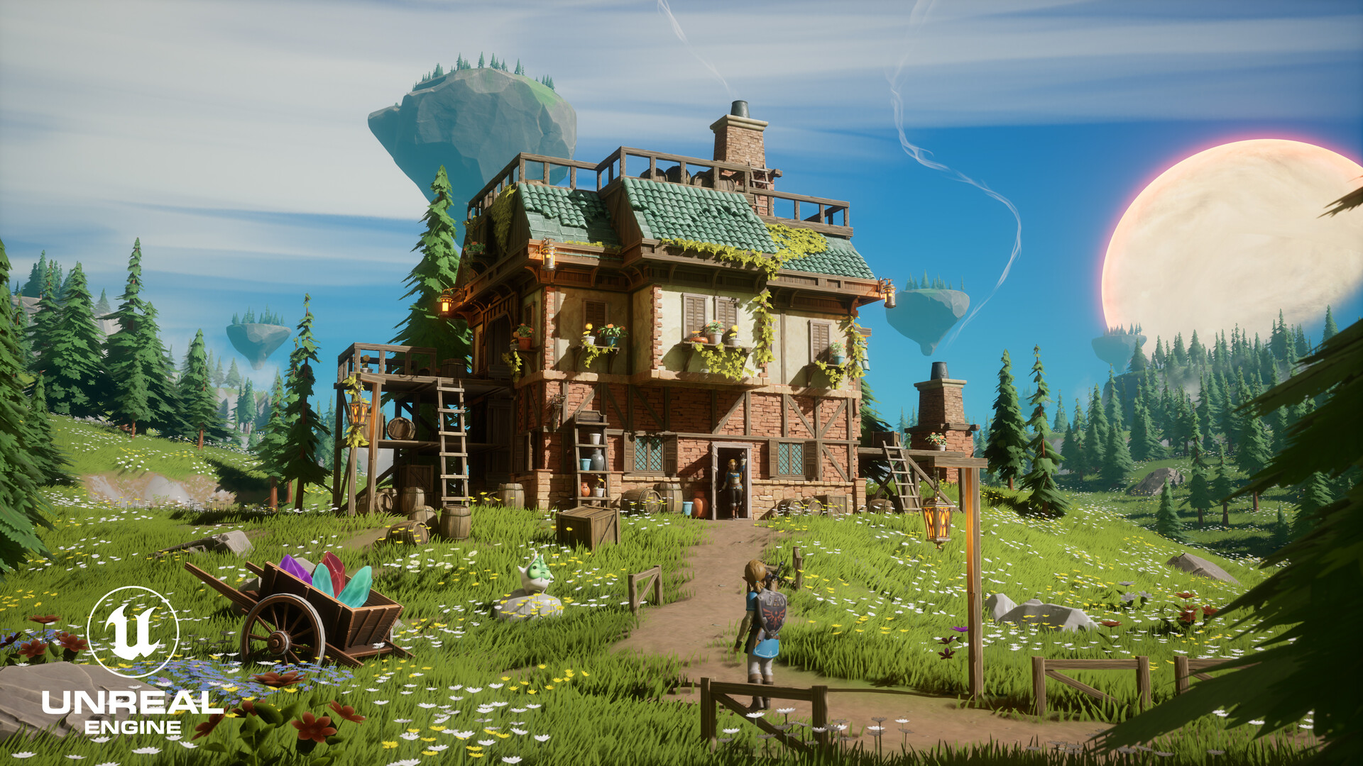ArtStation - Stylized Relaxed Scene