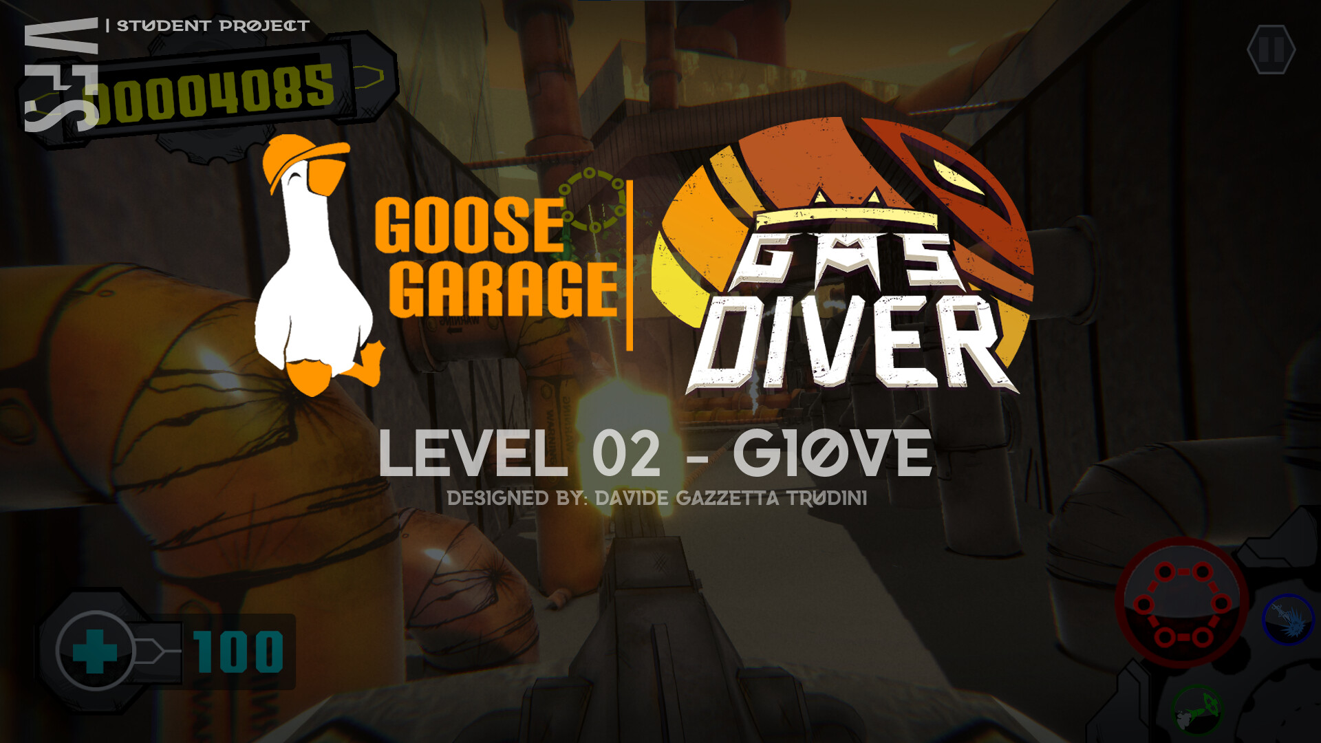 ArtStation - Level Design || Gas Diver - Level 02 Giove