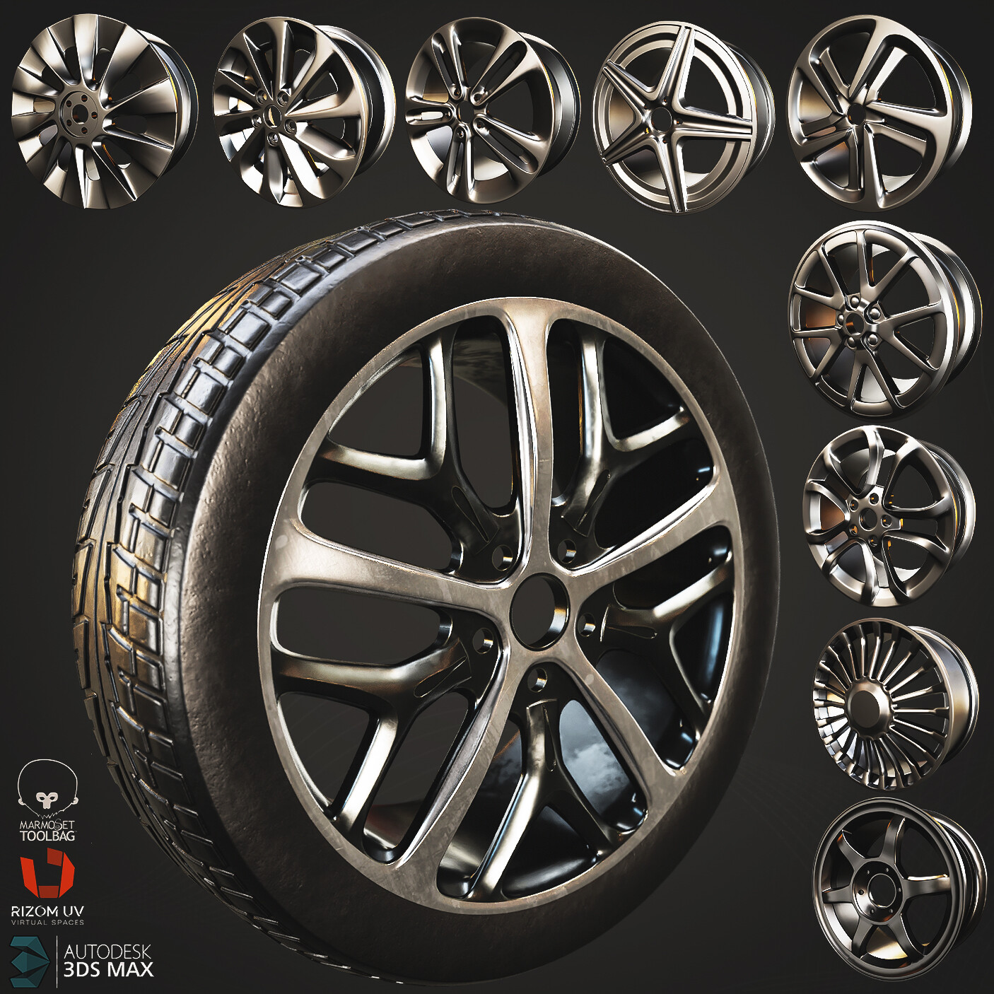 ArtStation - 10 Rim car