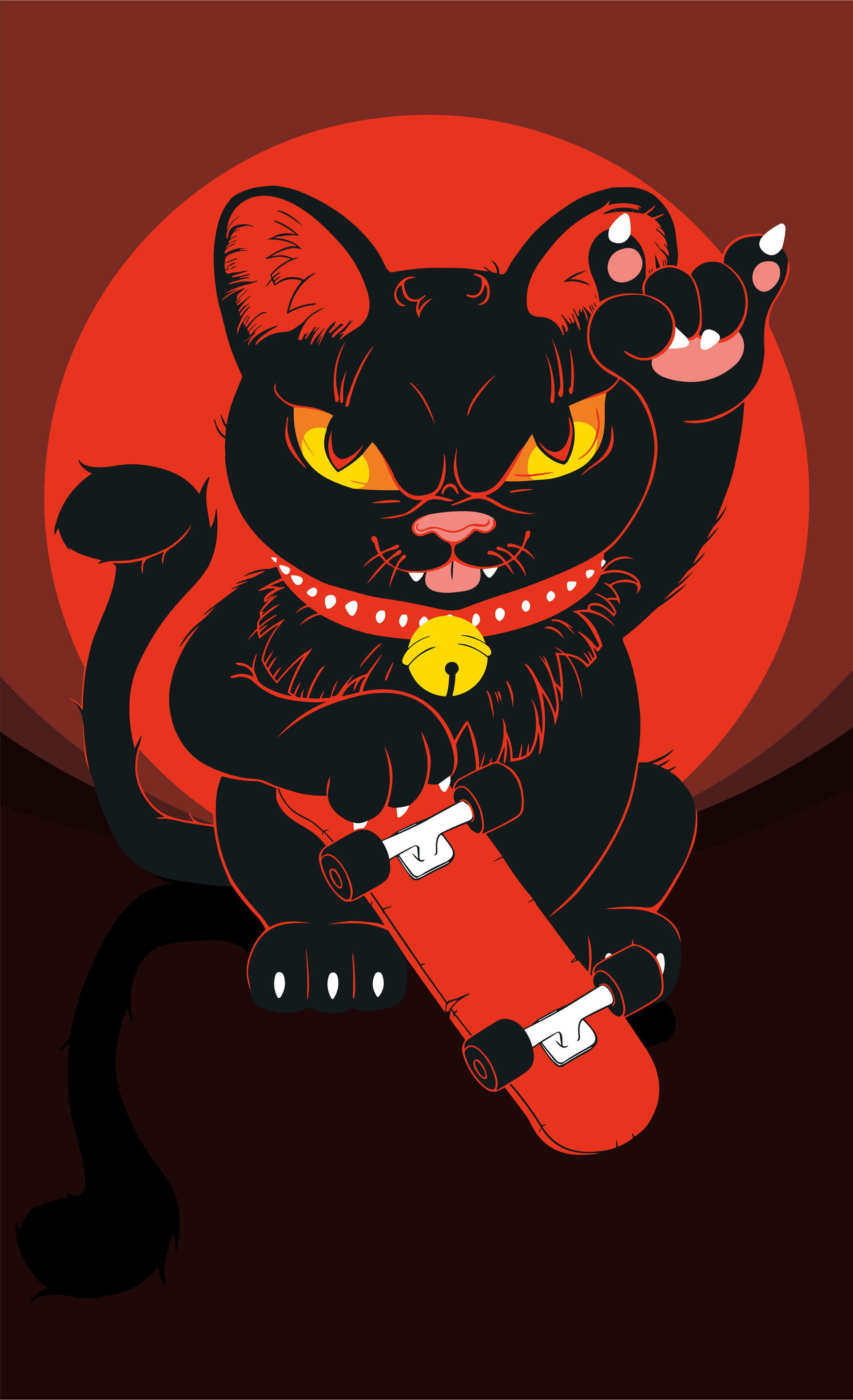 ArtStation - Hell kitten