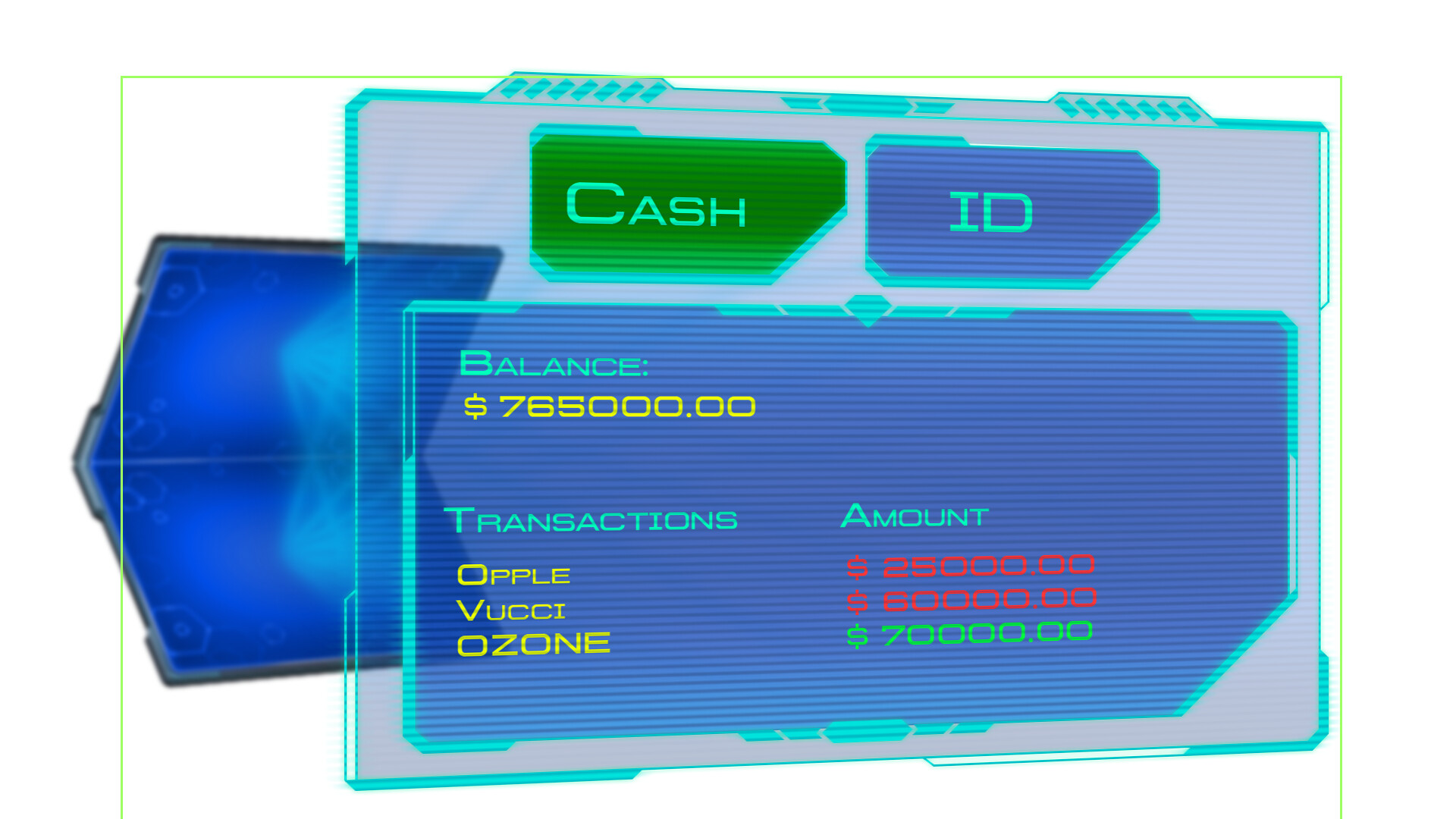 Mayuresh Sonar - Wallet Pop-up Game art
