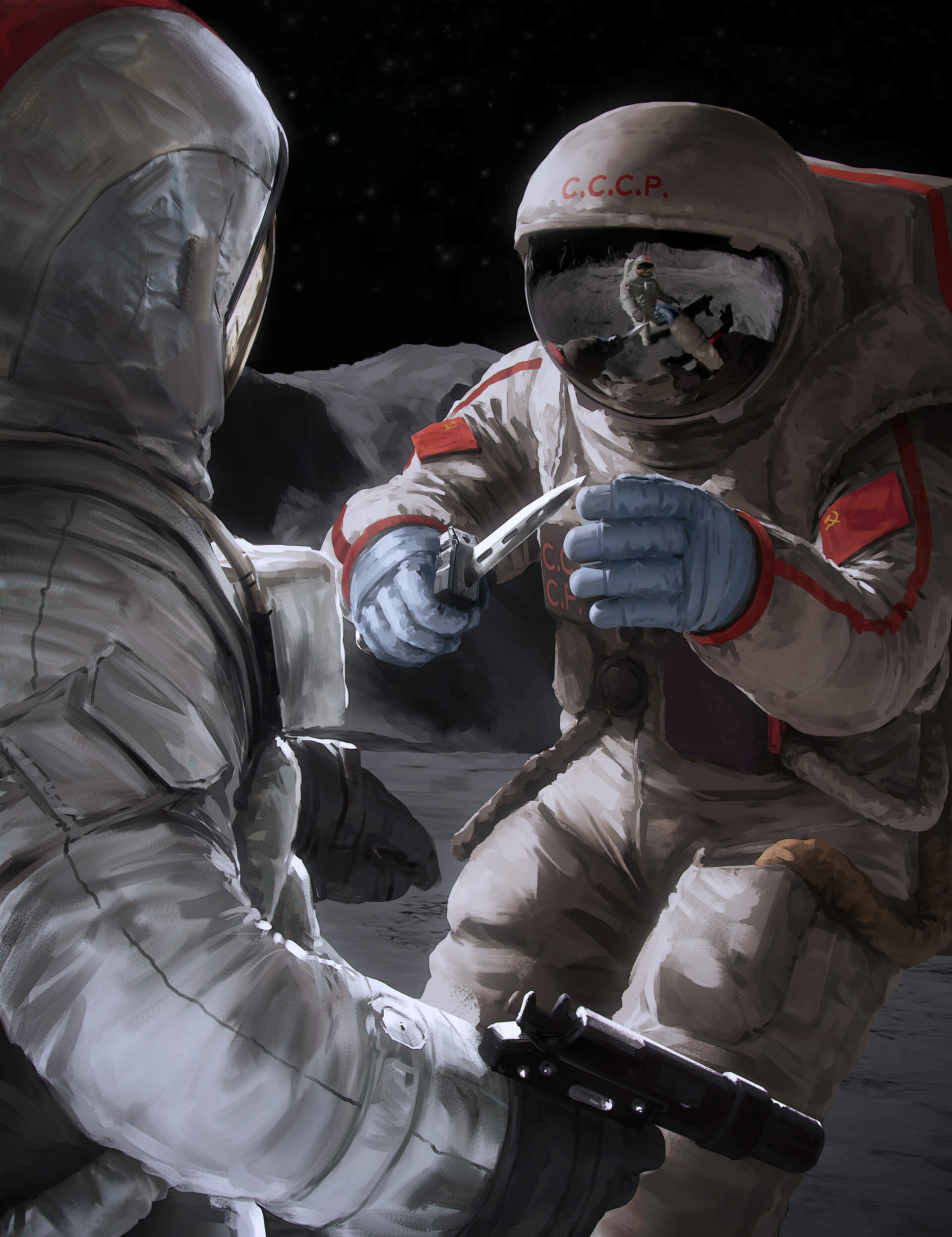 ArtStation - LUNAR - Rulebook cover