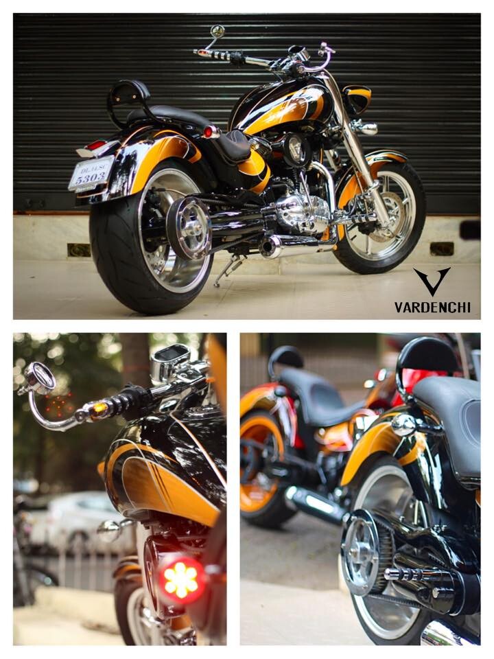 ArtStation - Airbrush Graphic on Motorcycle