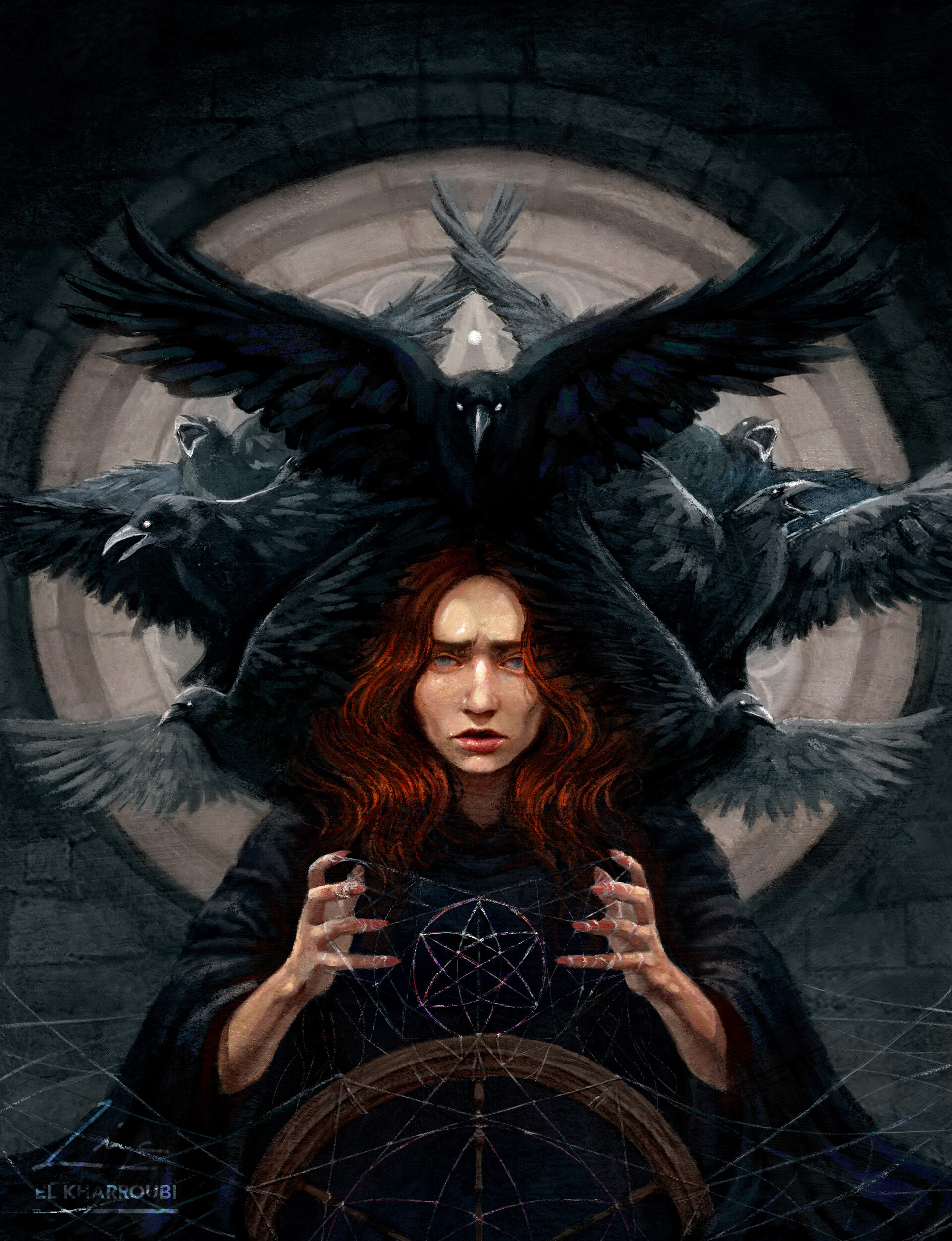 ArtStation - The seven ravens