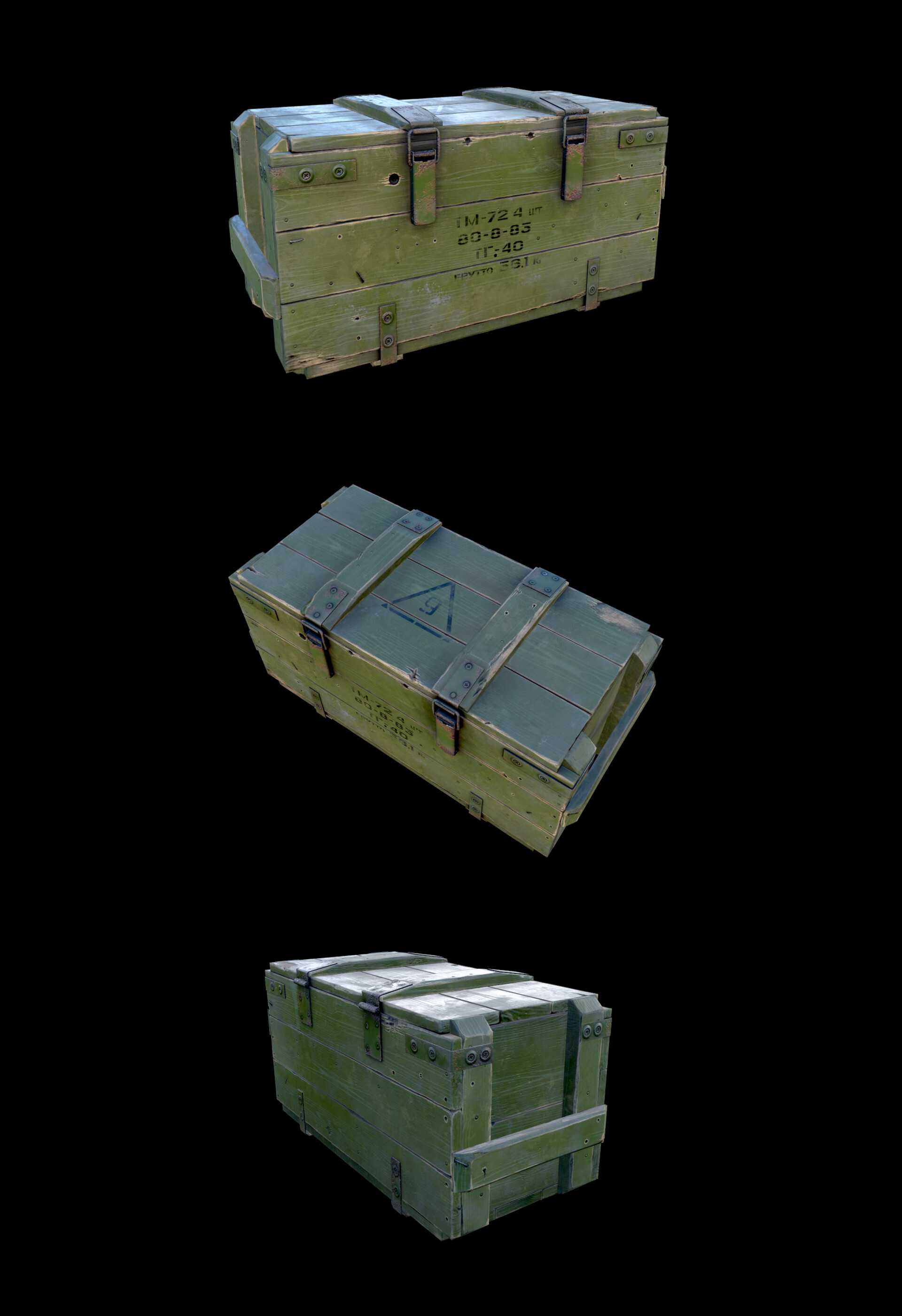 ArtStation - Wooden box