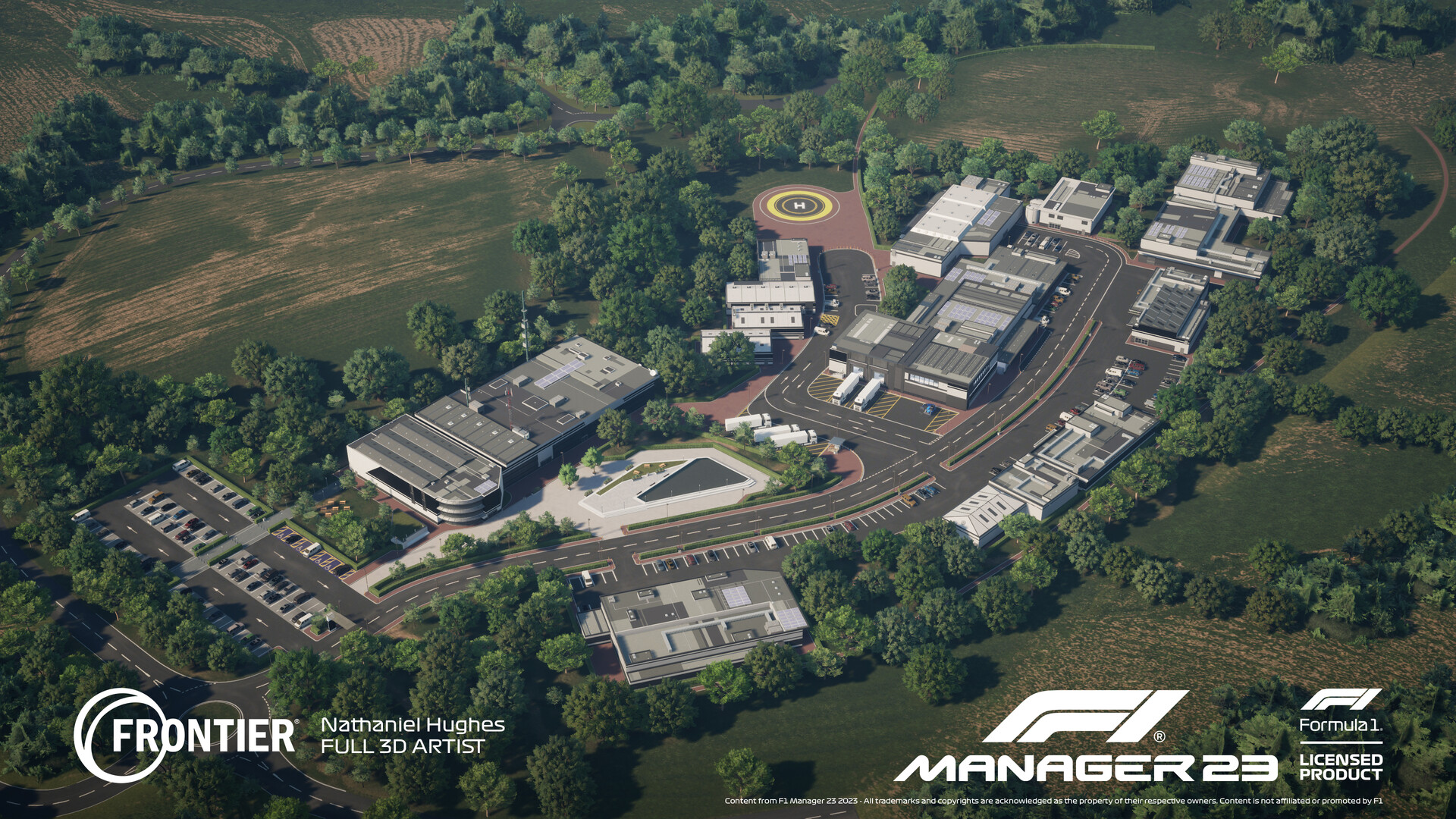 ArtStation - F1 Manager 23 - Art of Circuits and Locations