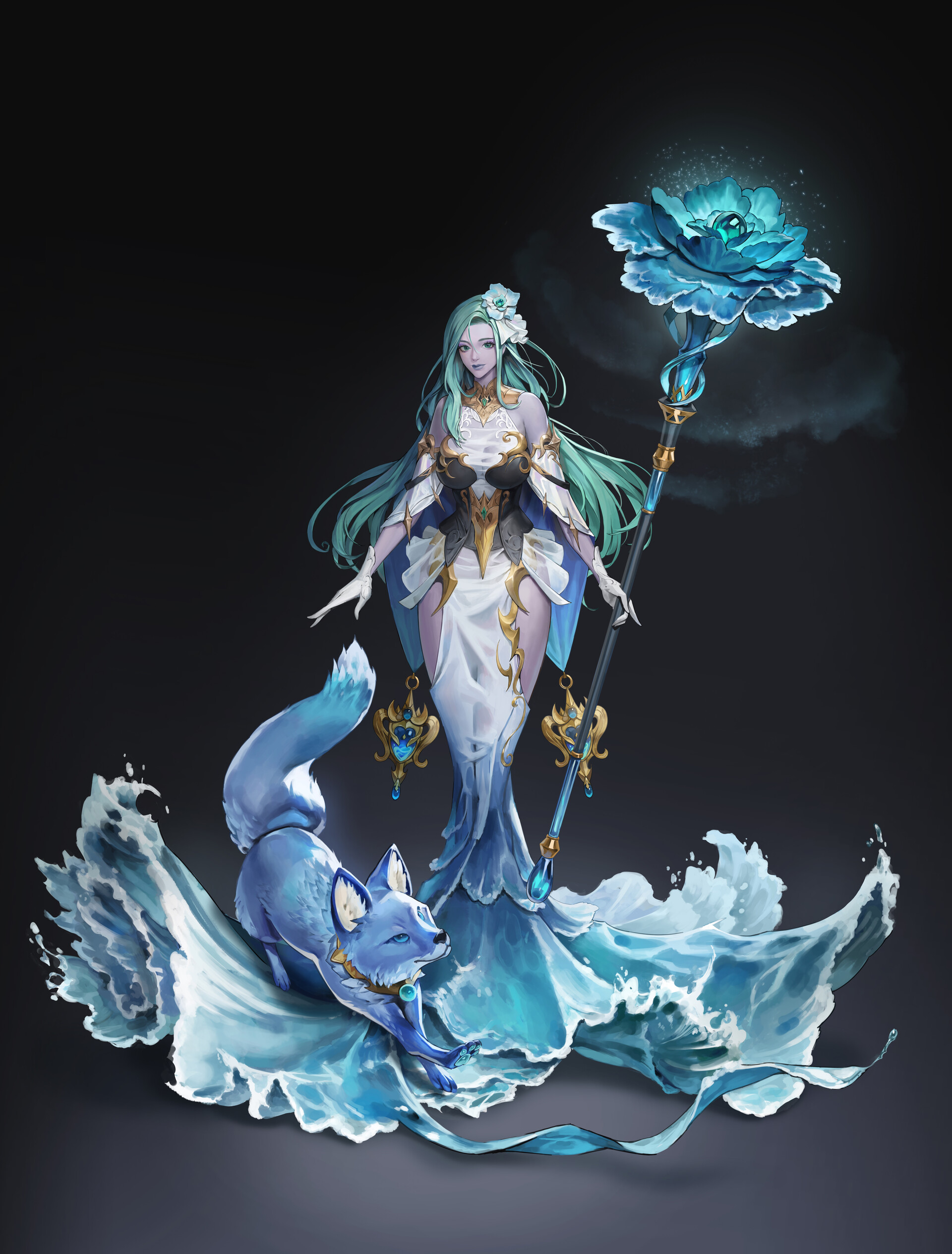 ArtStation - Water spirit