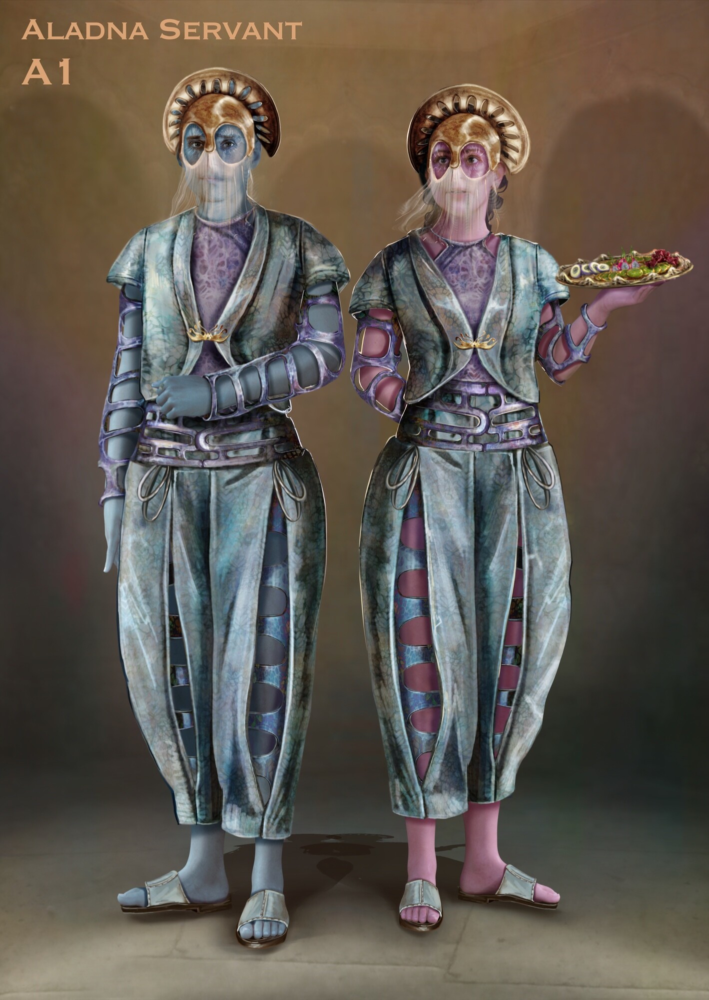 ArtStation - Aladna Servants