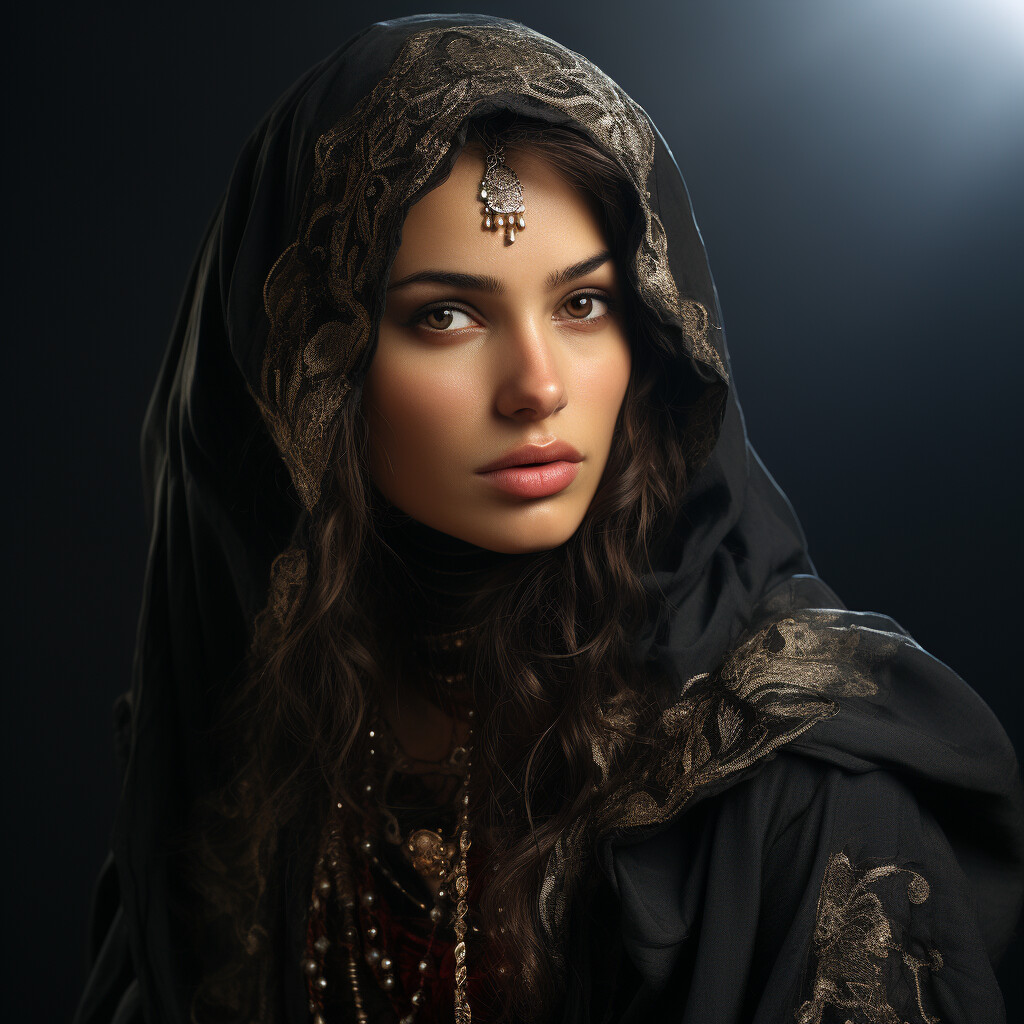 ArtStation - Medieval Arab Girl