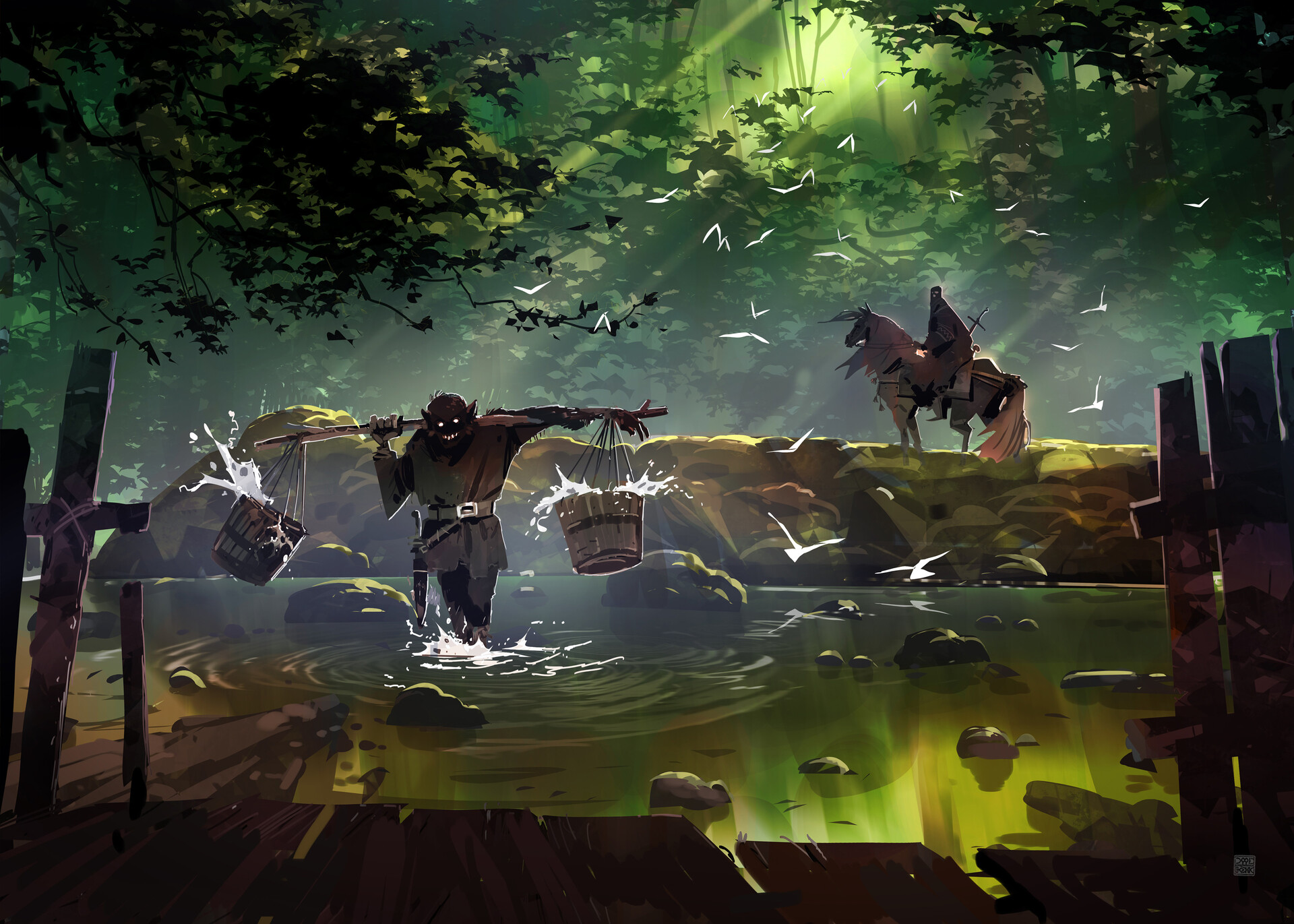 ArtStation - lost land