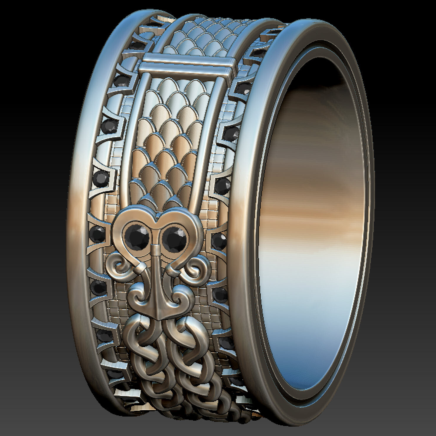 ArtStation - Viking ring