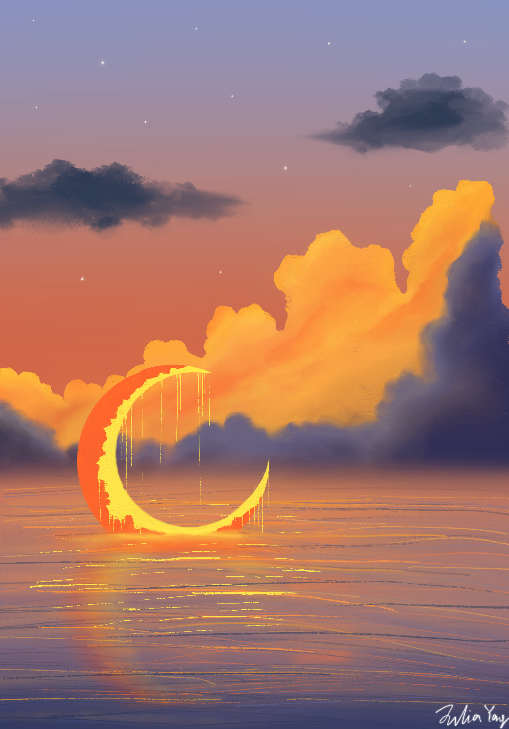 ArtStation - Broken Moonlight