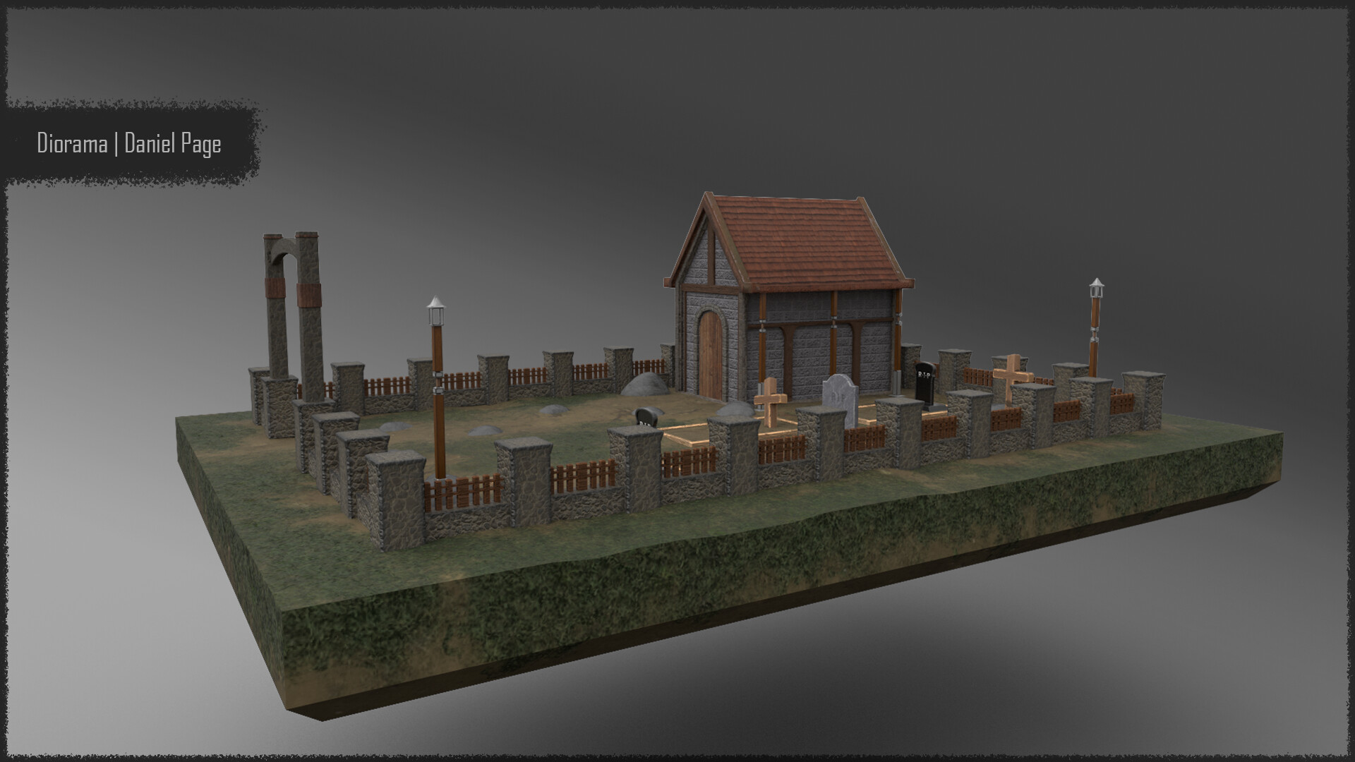 Daniel Page - Graveyard Diorama | Daniel Page