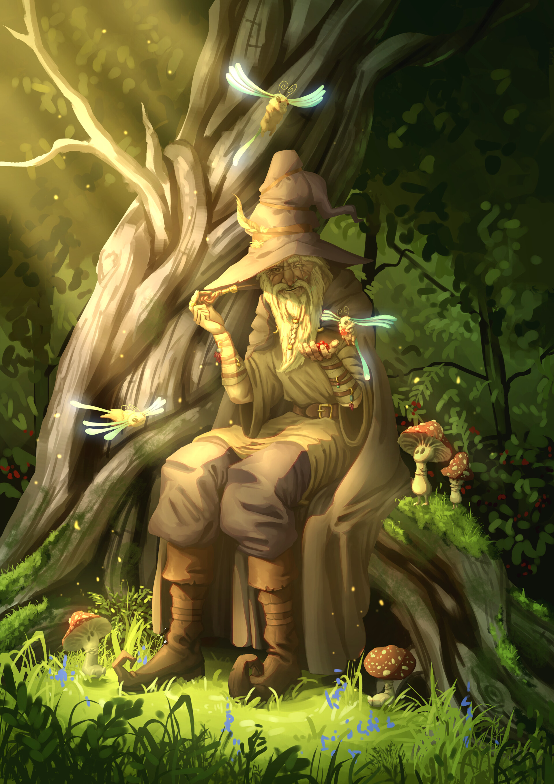 ArtStation - The Wizard