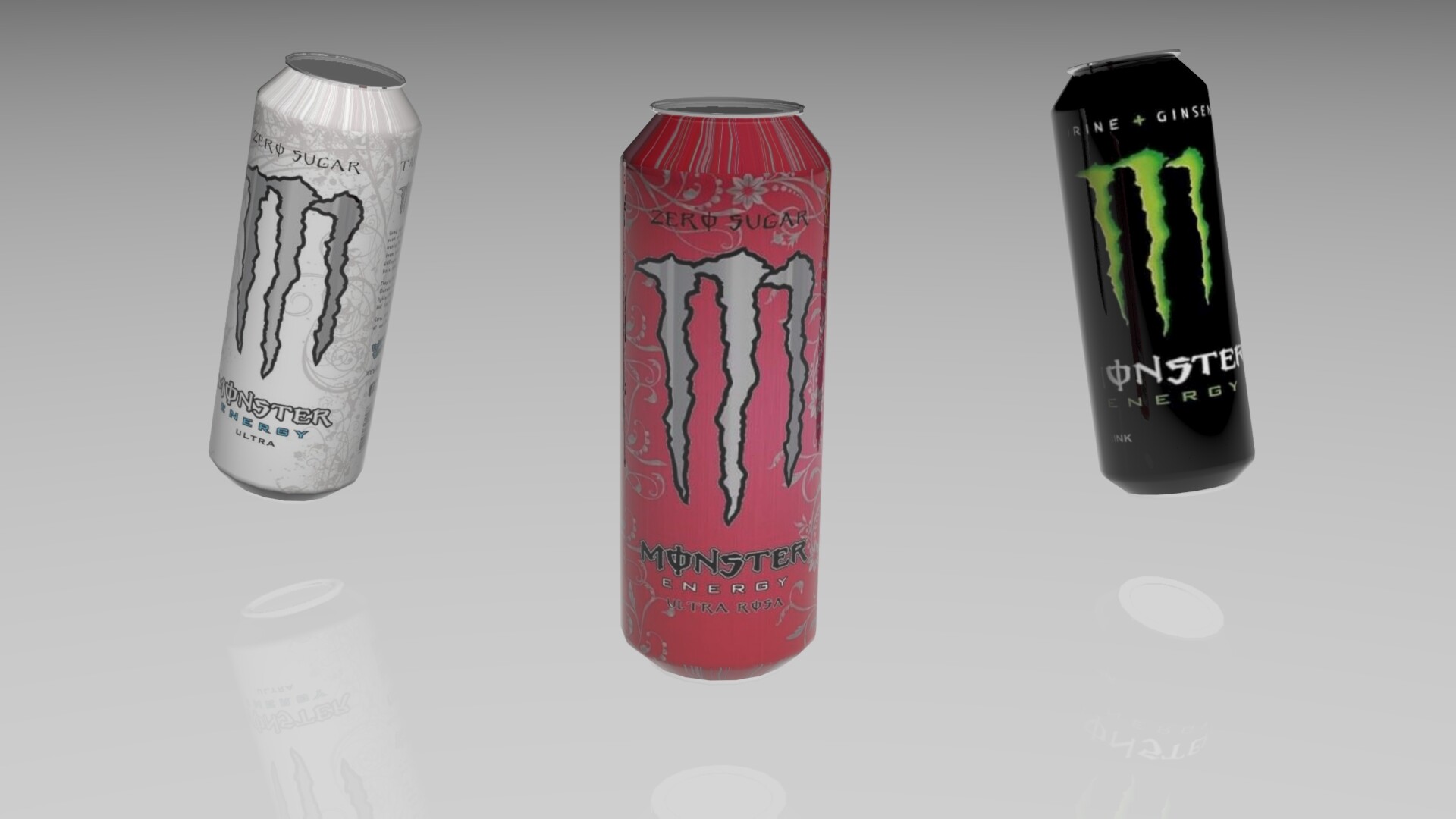 ArtStation - Monster Energy Can