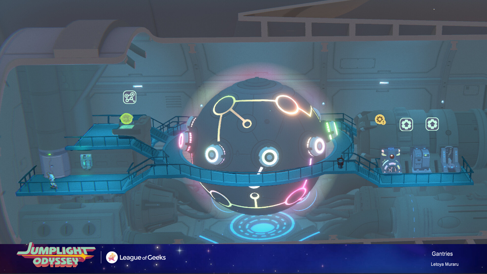 Letoya Muraru - Jumplight Odyssey Engine Room Gantries